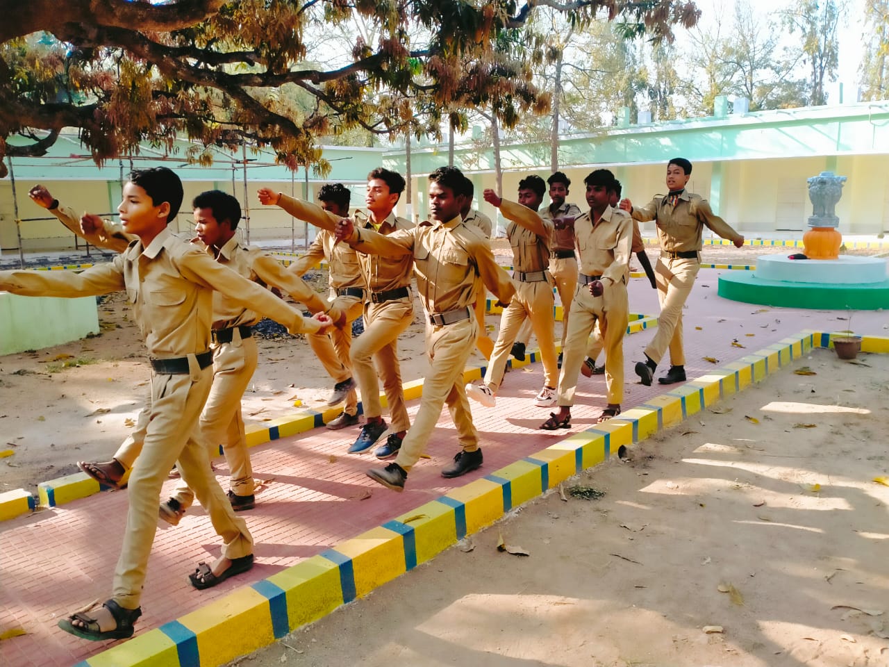 Training on NCC – India NCC