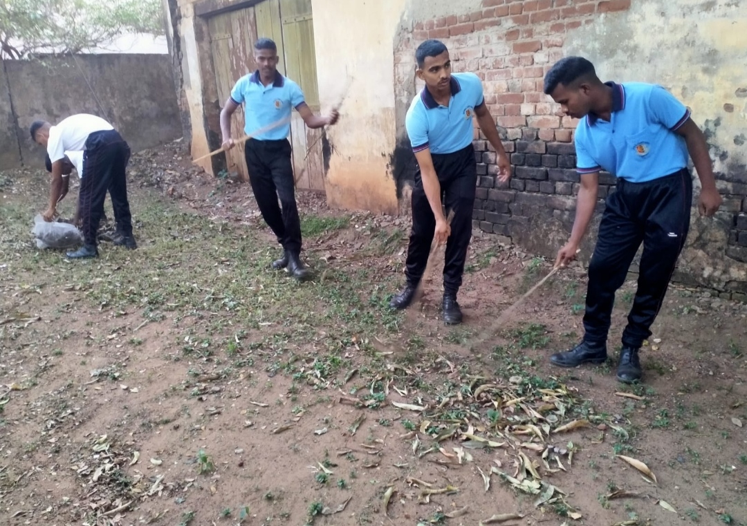 Clean ground – India NCC