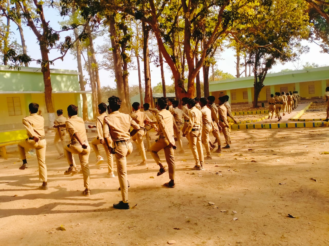 Training on NCC – India NCC