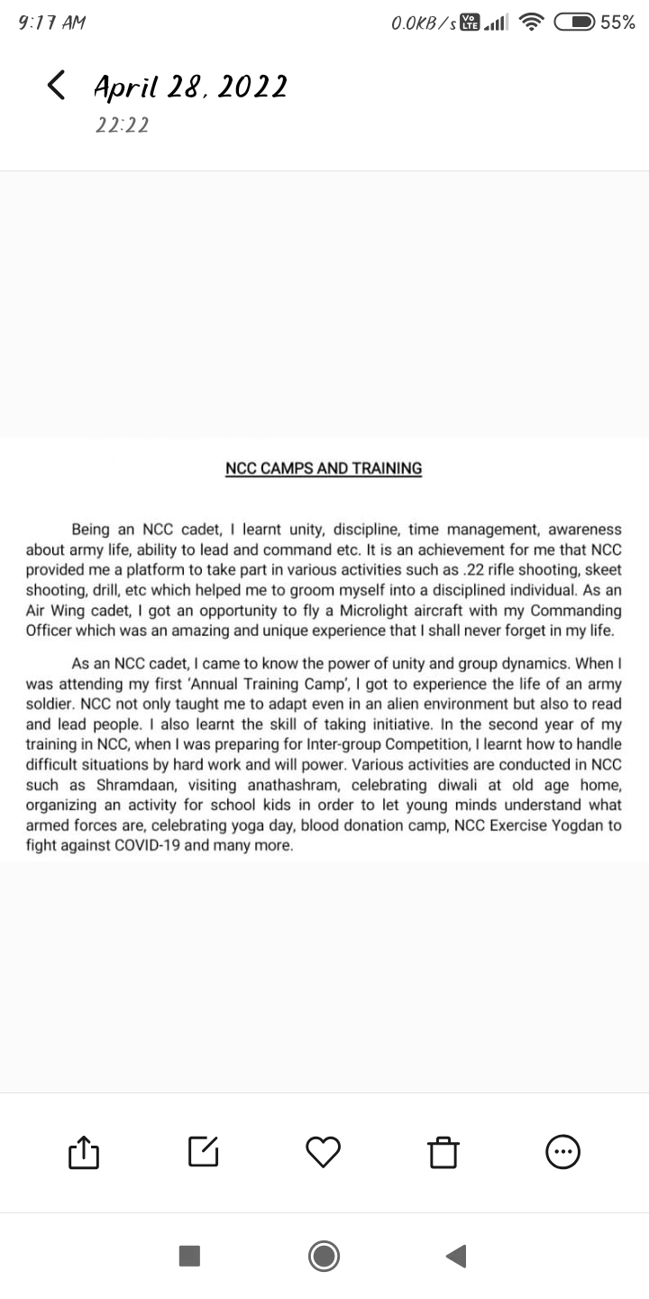 Firing camp 3 ctc burla – India NCC