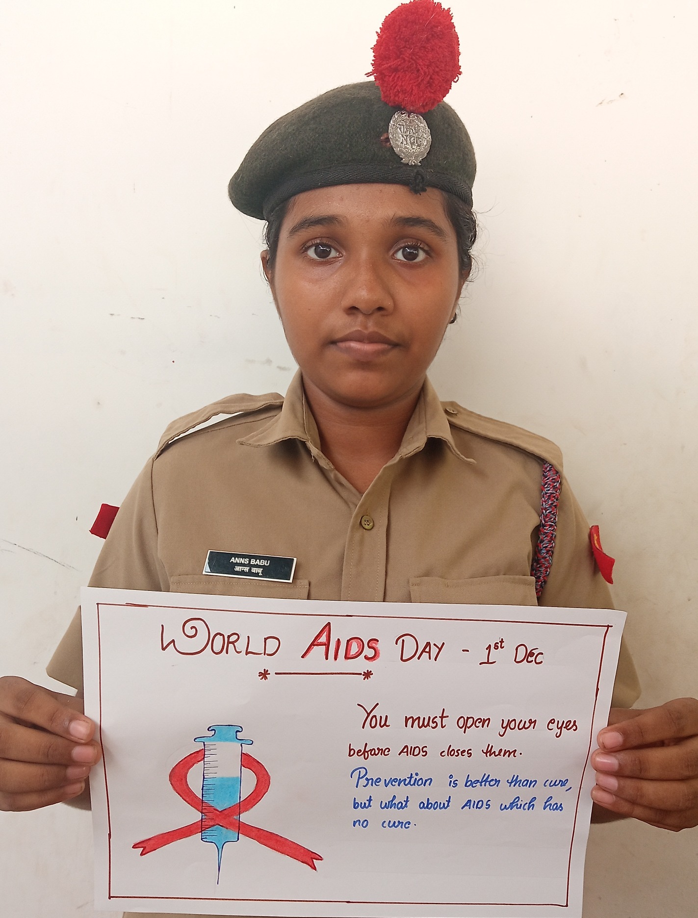 World Aids day – India NCC