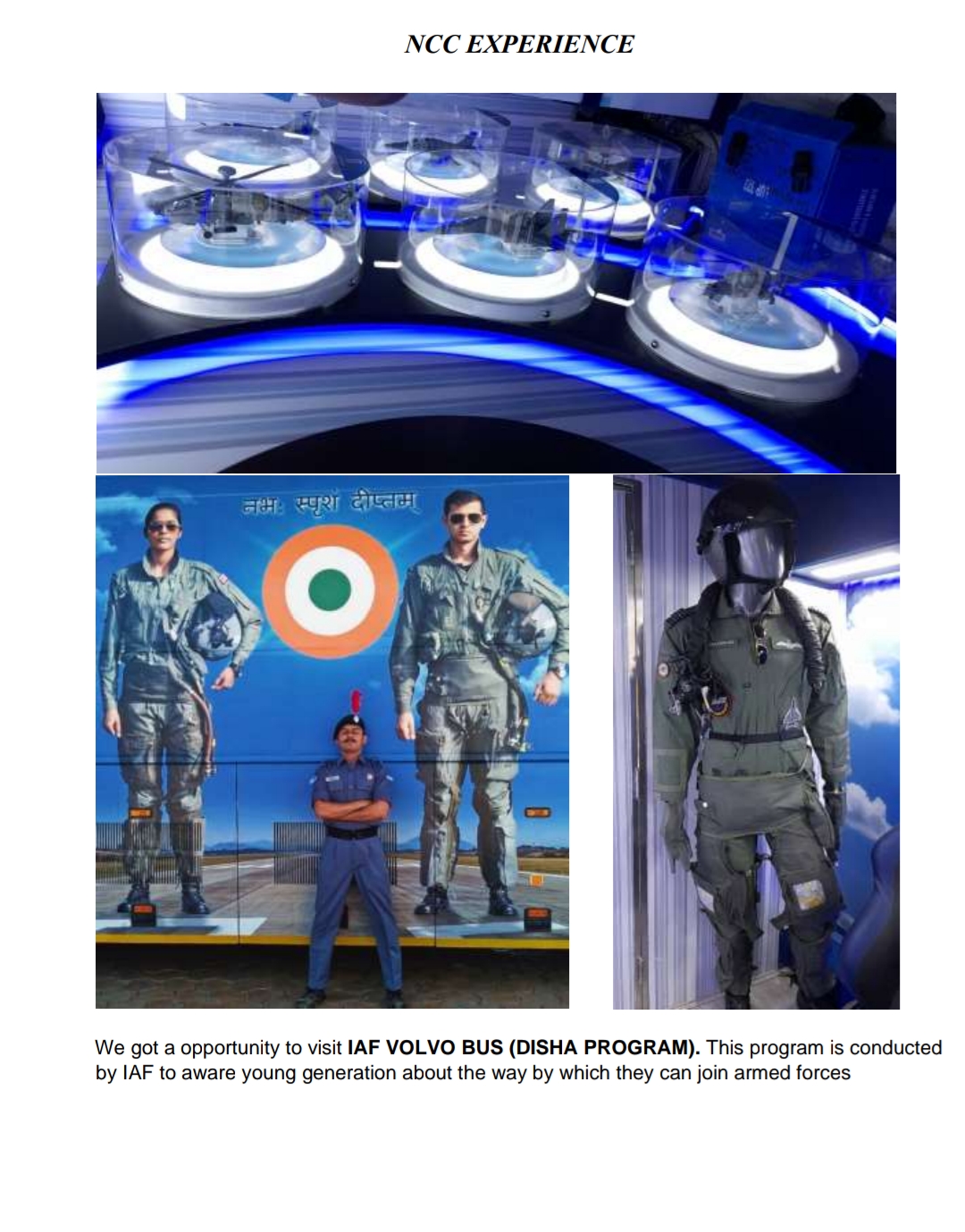 IAF program – India NCC