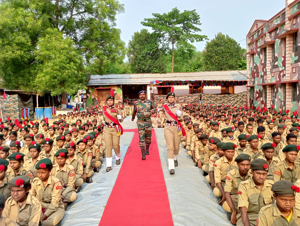 NCC activity – India NCC