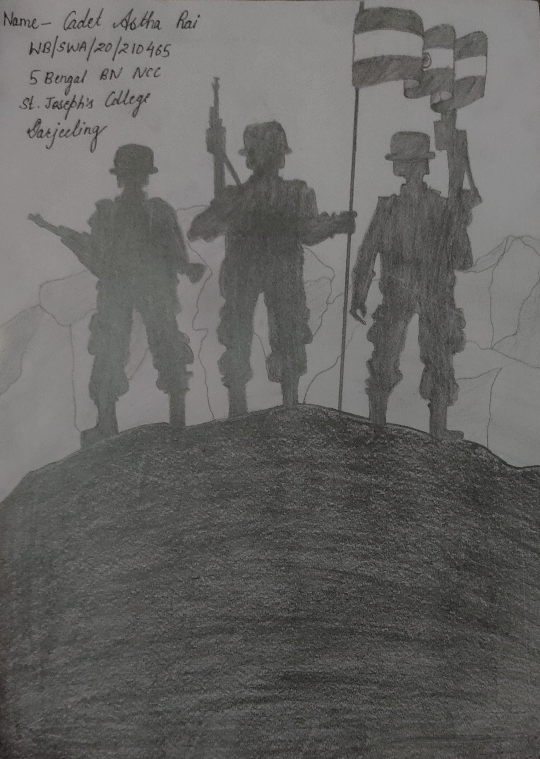 Sketch – India NCC