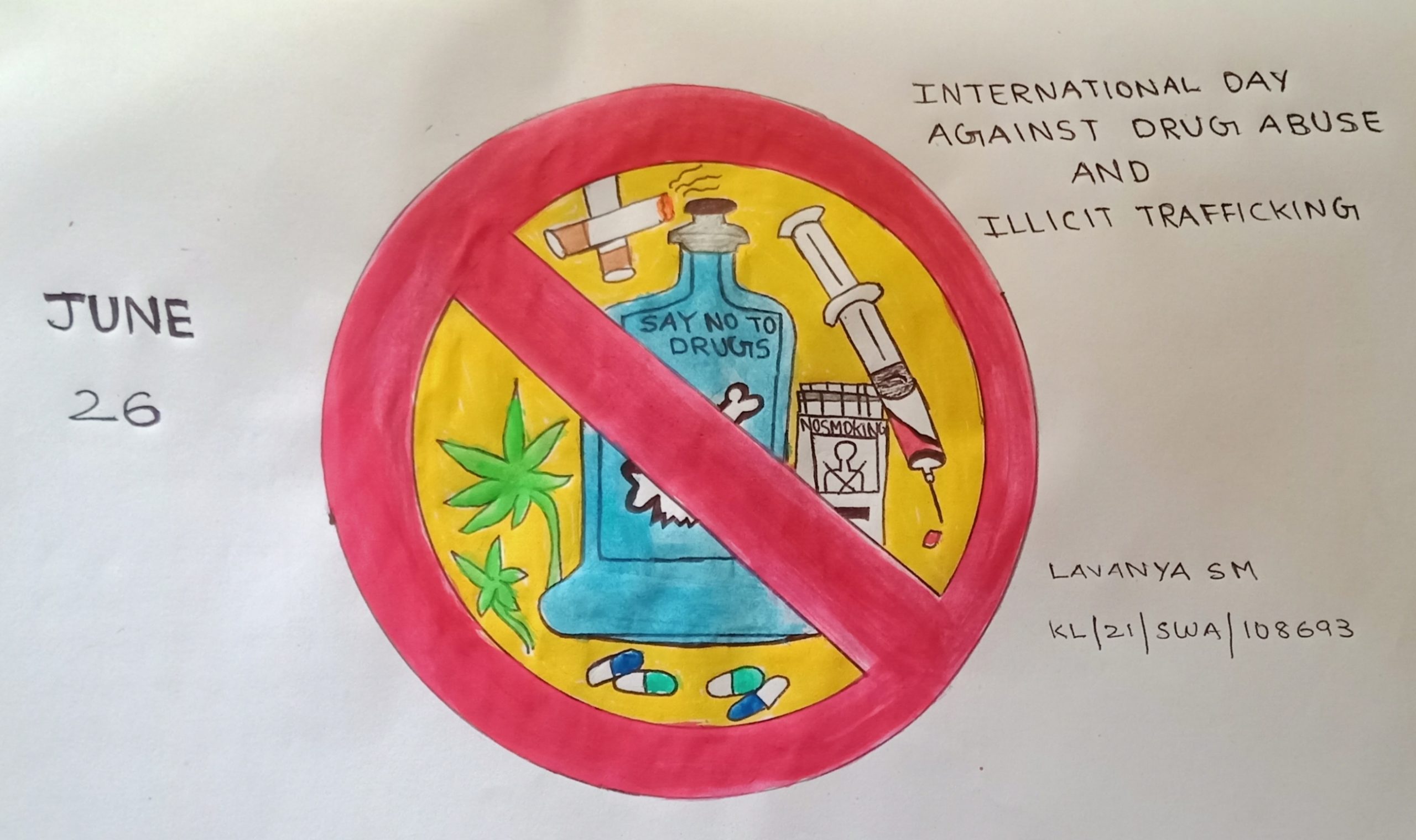 INTERNATIONAL DAY AGAINST DRUG ABUSE AND ILLICIT TRAFFICKING – India NCC