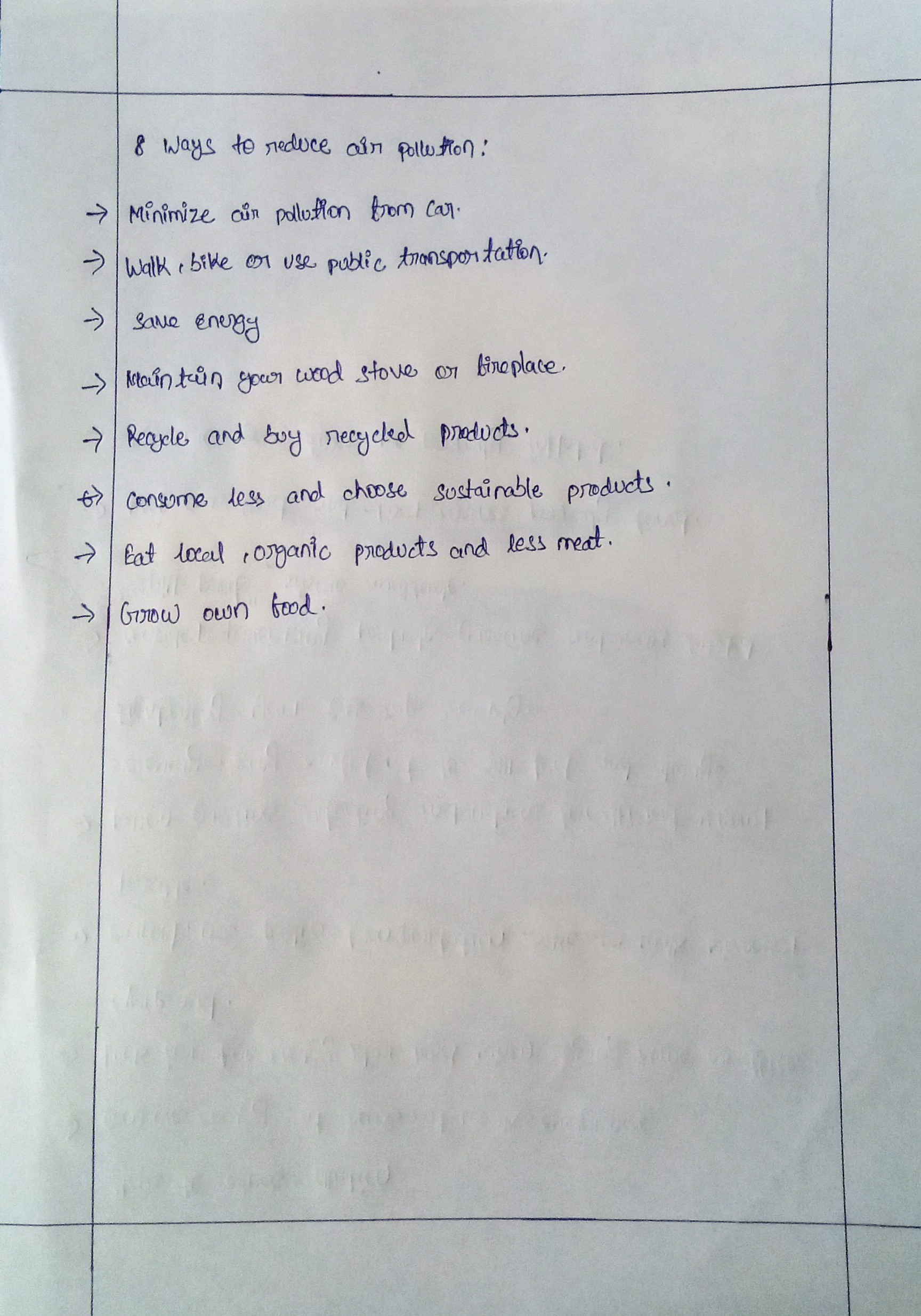 Environment – India NCC