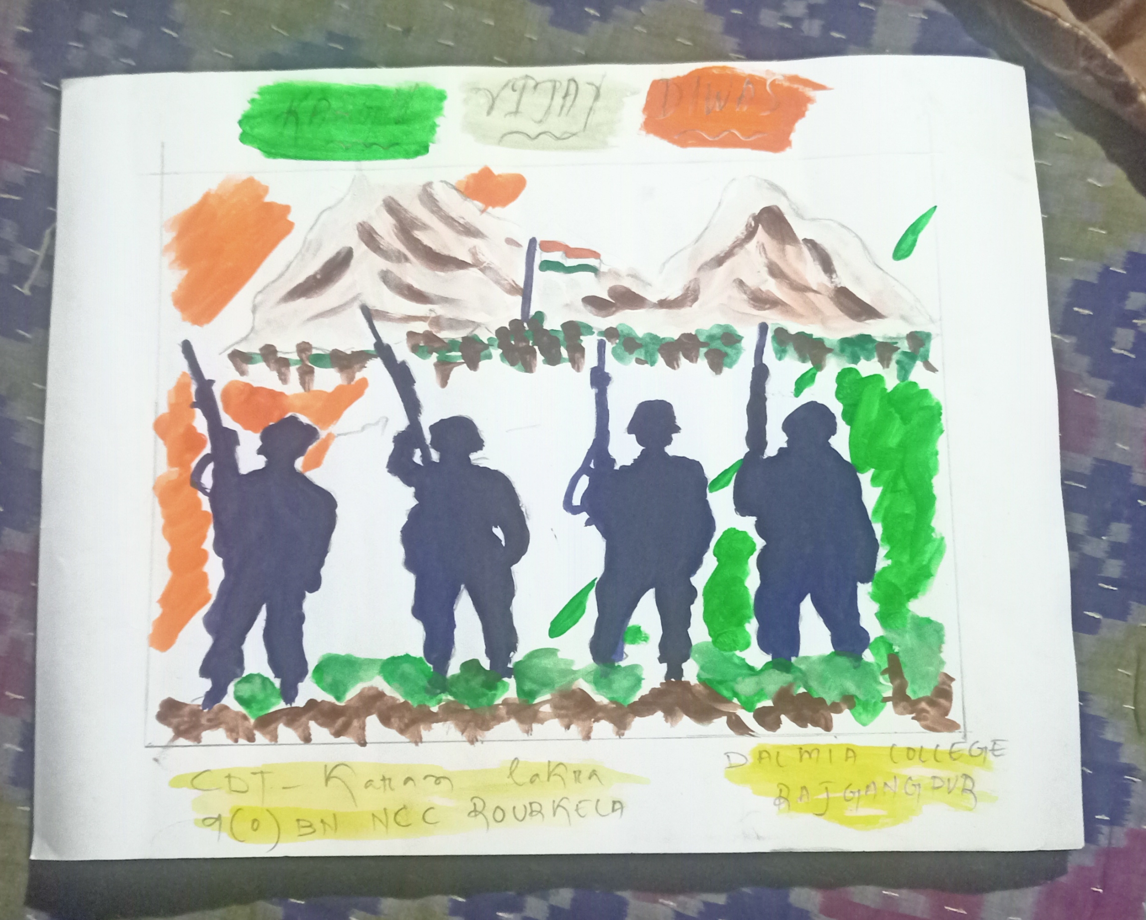 Poster making – India NCC