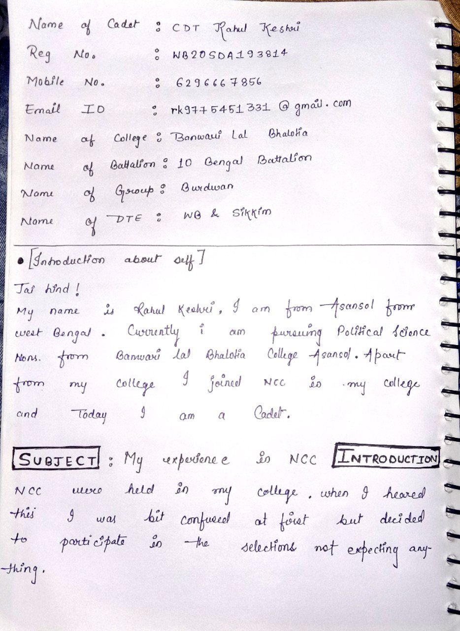 Ncc Life – India NCC