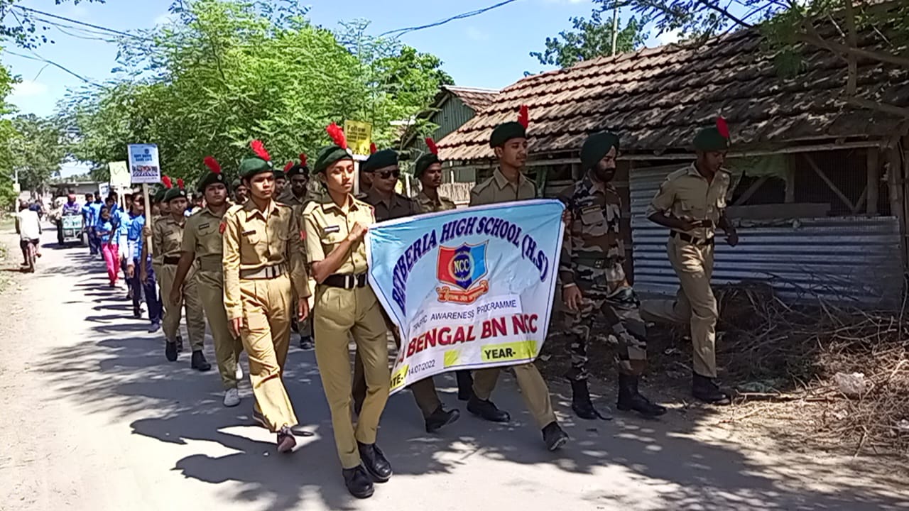 Traffic awareness program – India NCC
