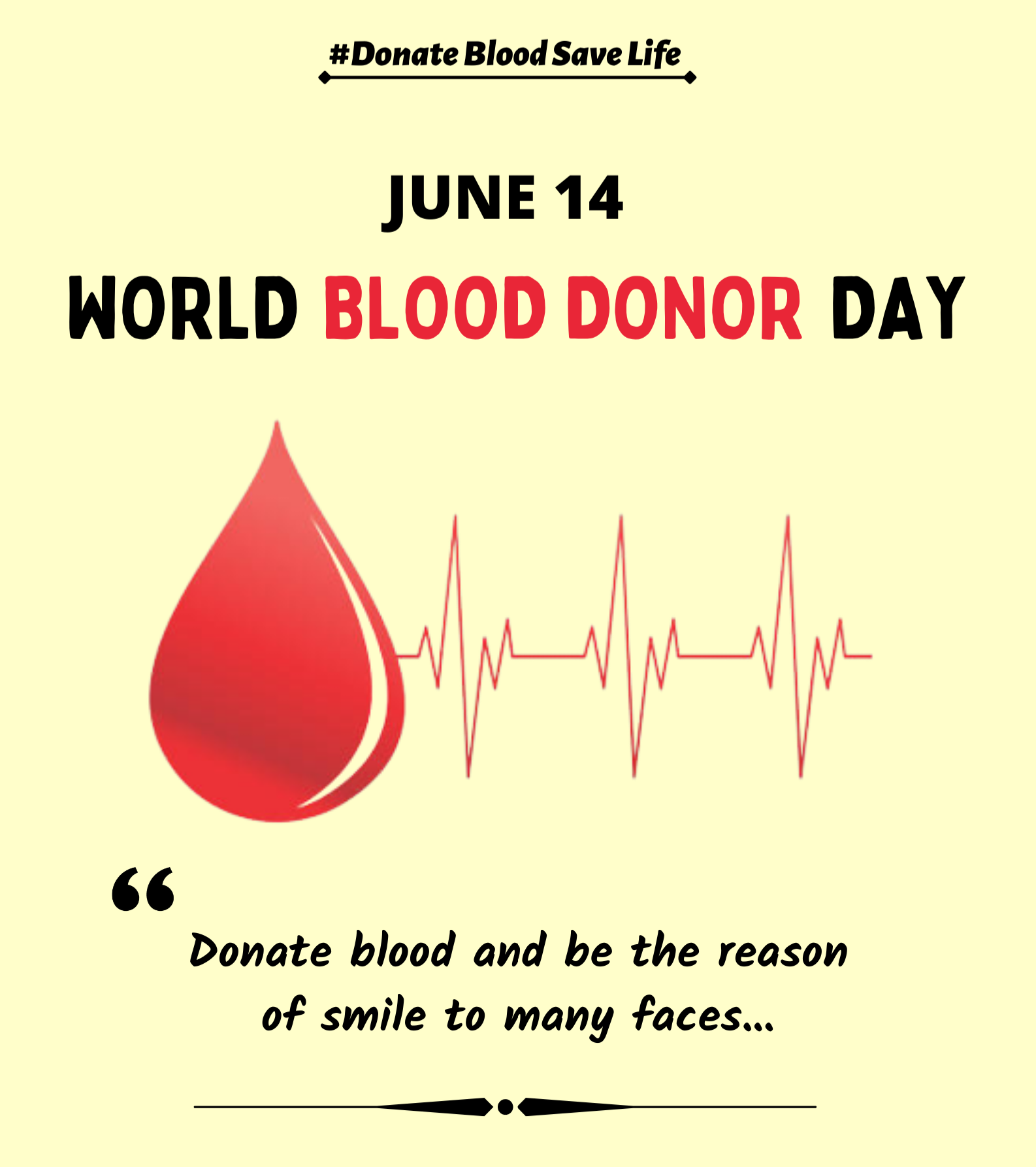 World Blood Donor Day – India NCC