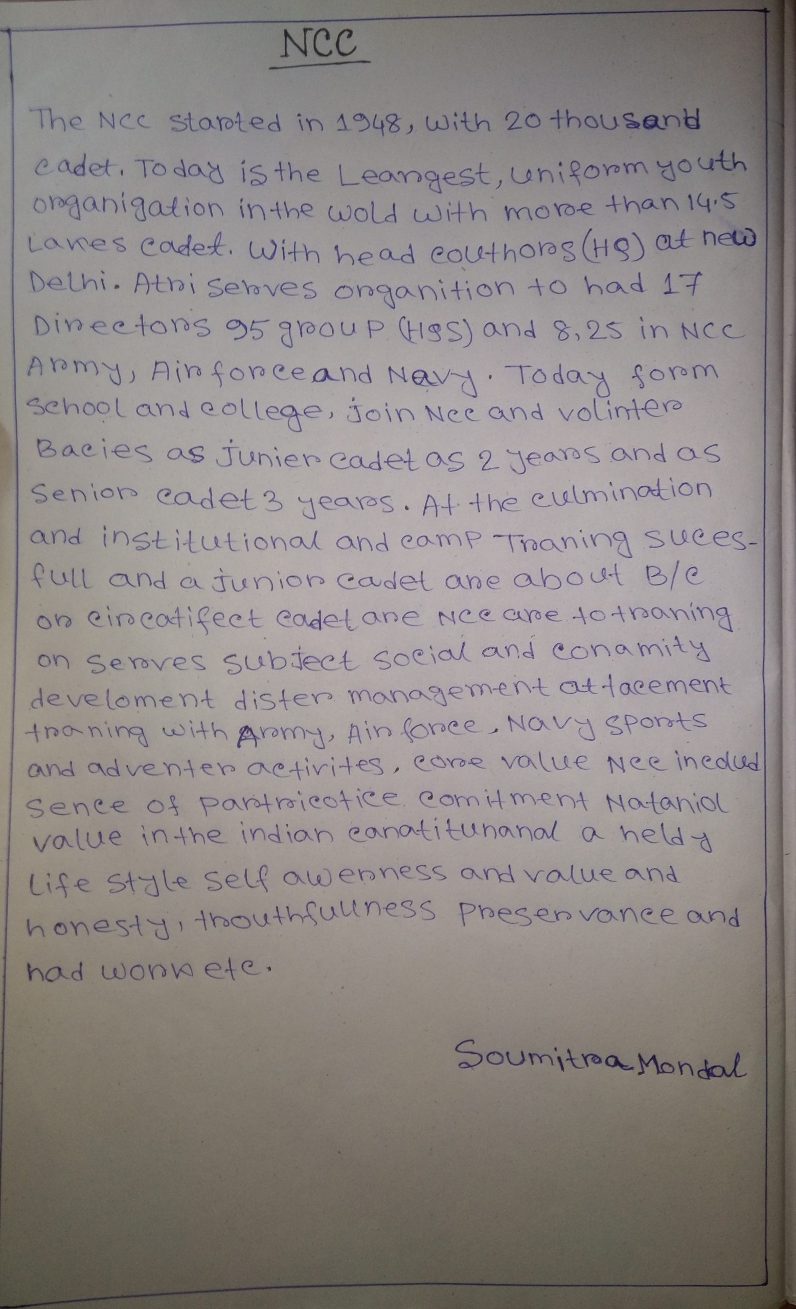 NCC – India NCC