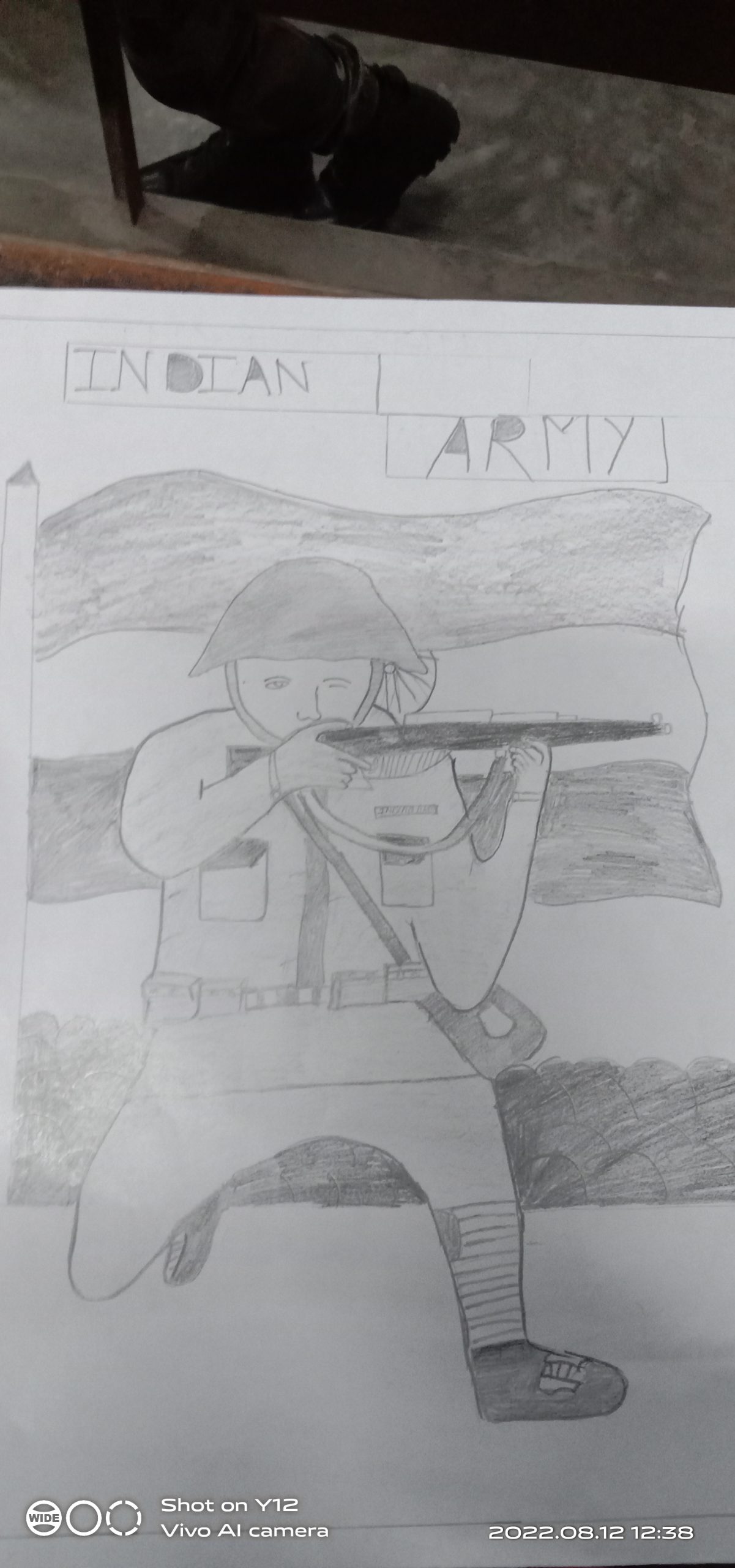 Drawing Competition by WB21SWA196717 cadet 43 bengal battalion NCC ...