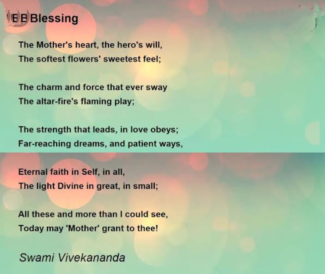 Swami vivekanand poem – India NCC