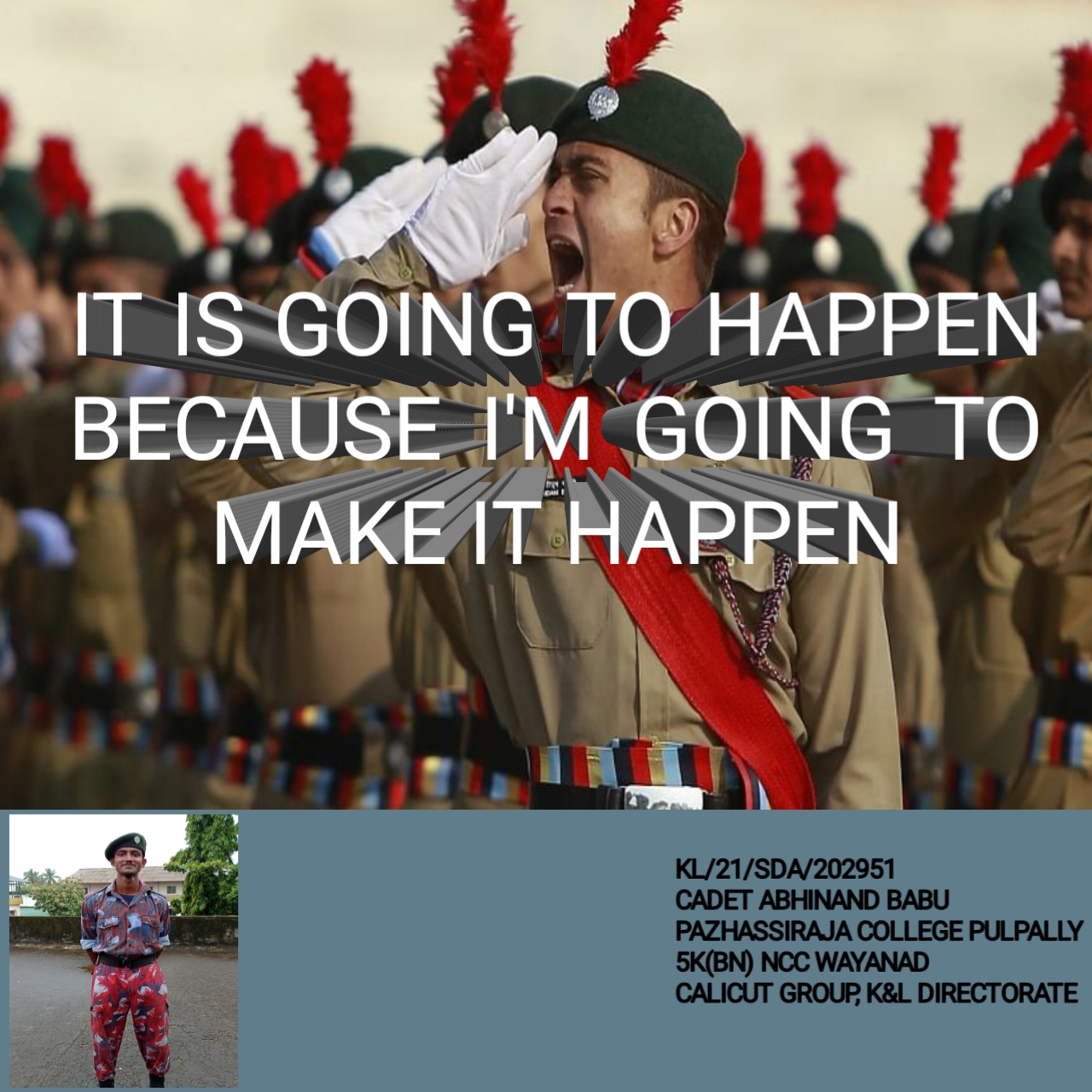 Poster – India NCC