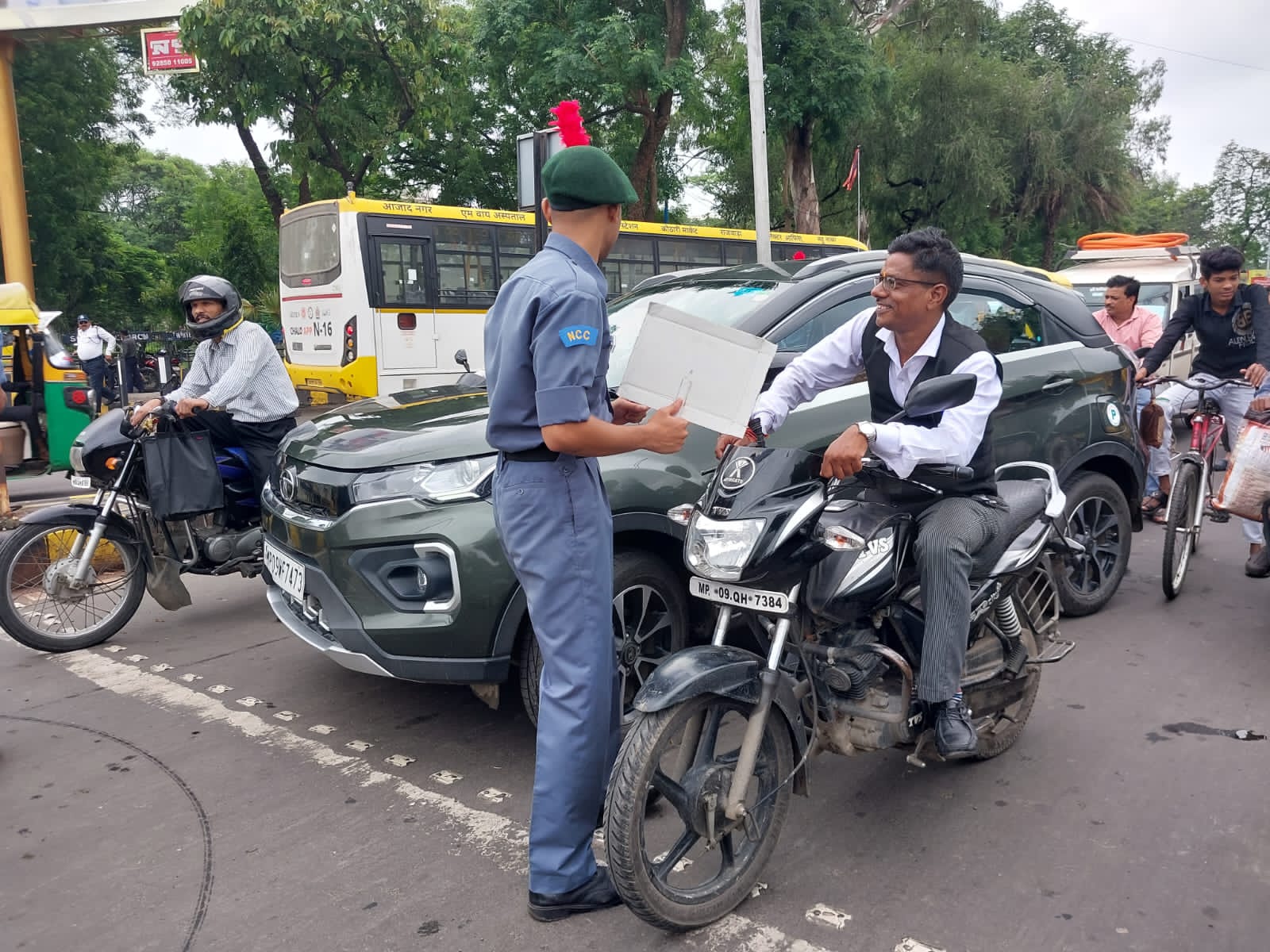Road Traffic Awareness – India NCC