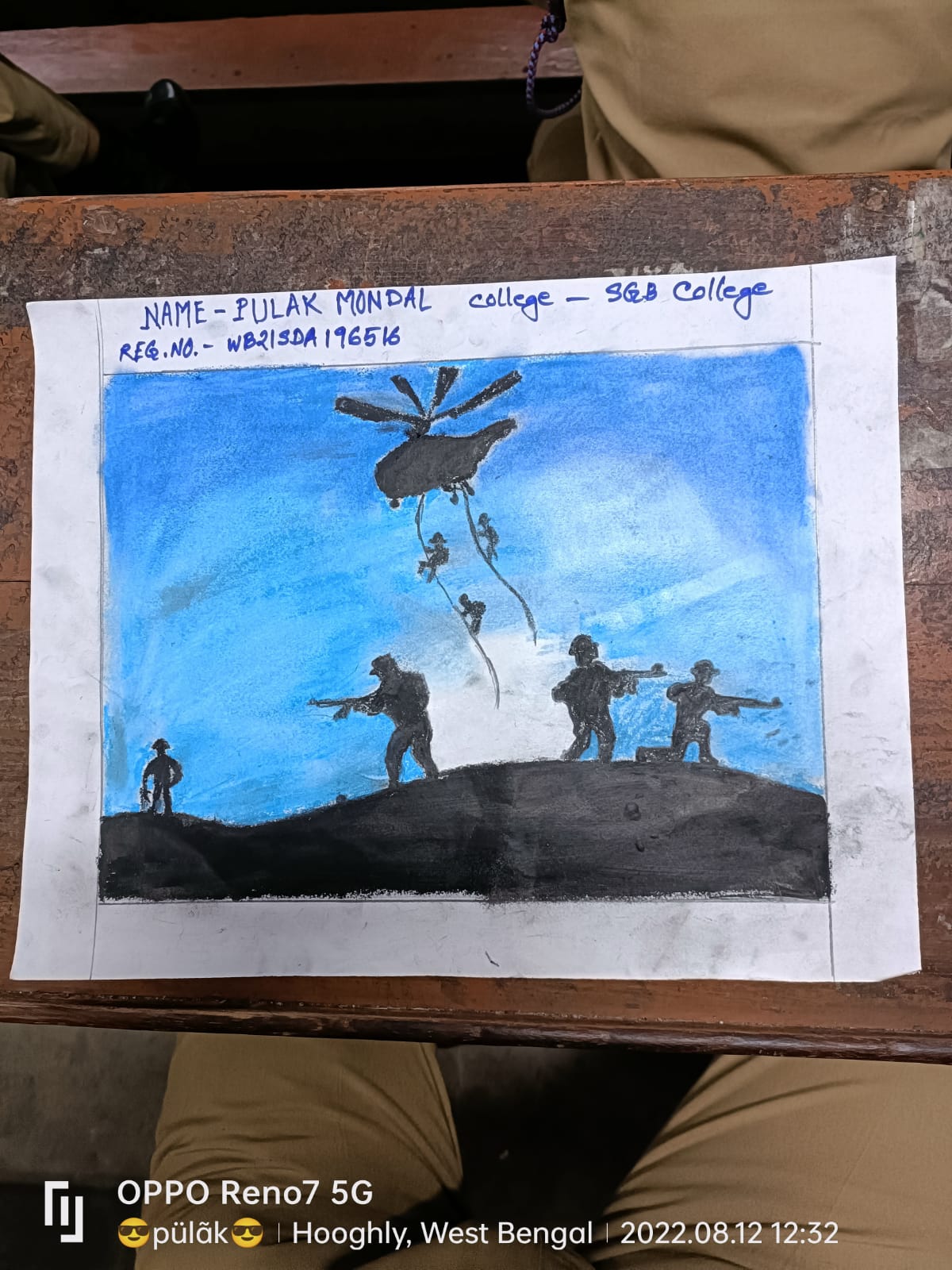 Drawing competition – India NCC
