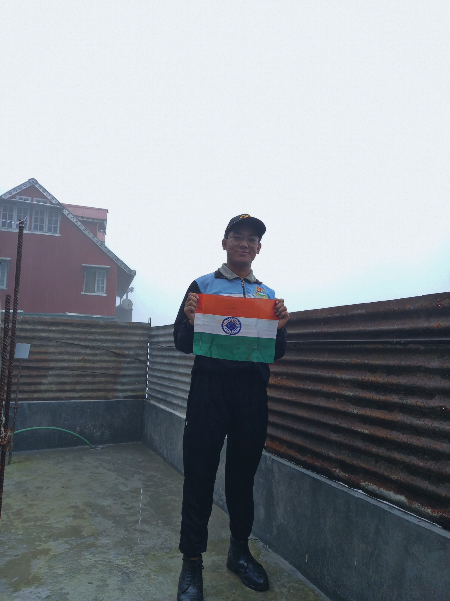 Flag hosting – India NCC