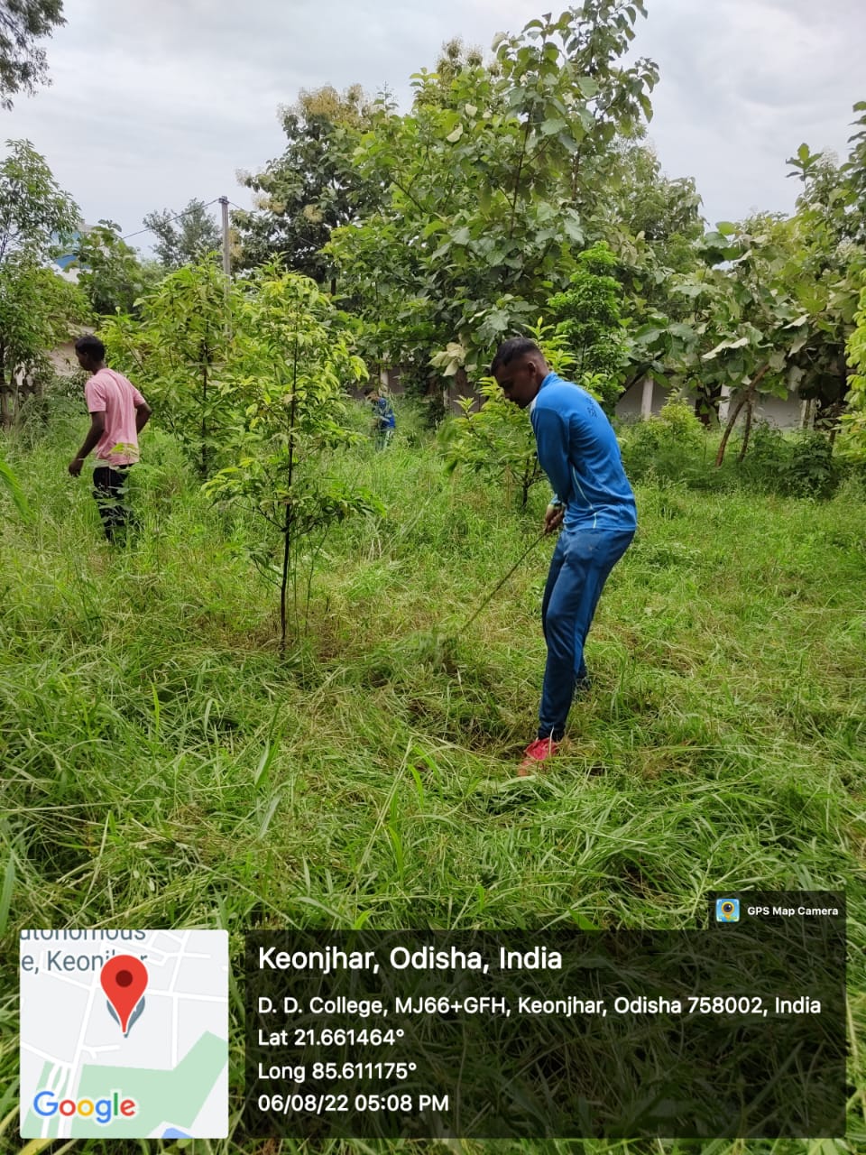 Clean college campus – India NCC