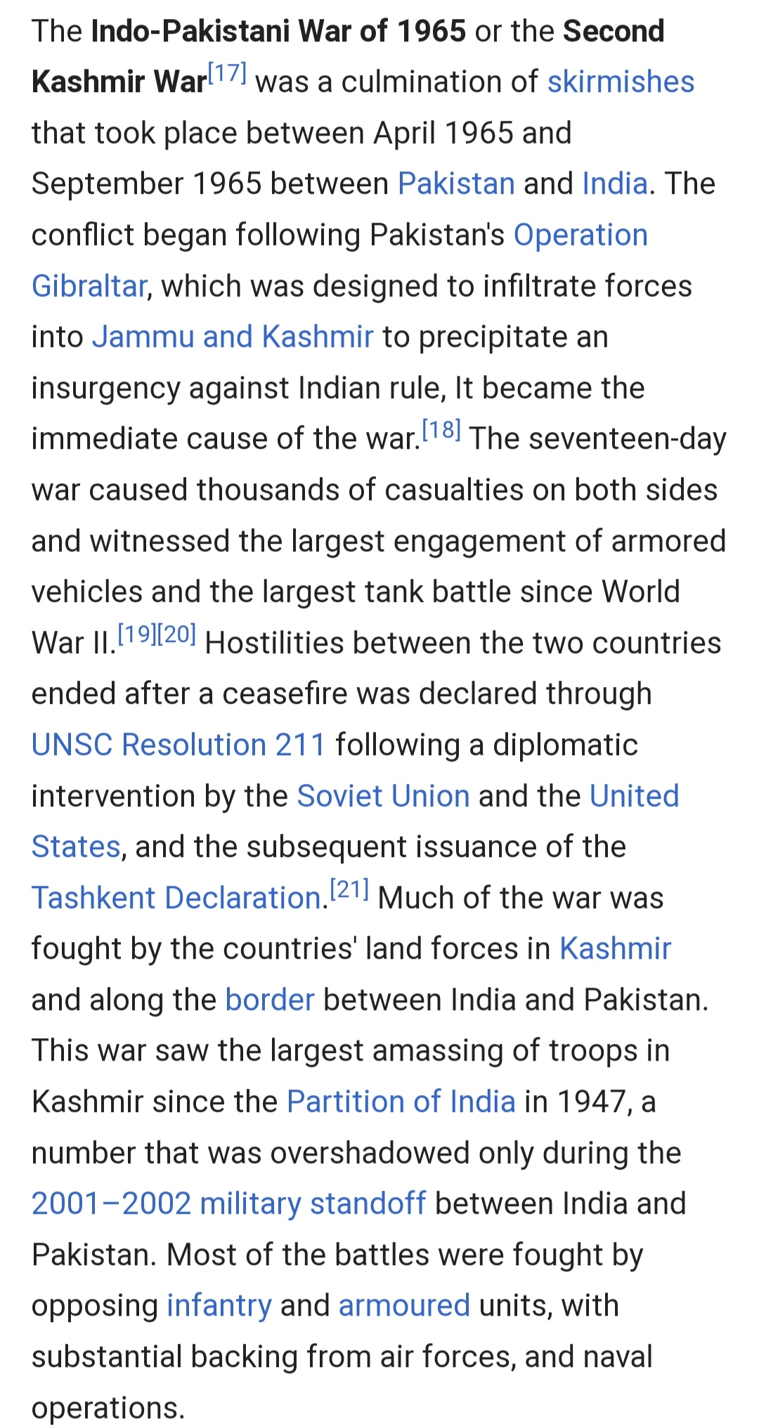 1965 IND PAK WAR – India NCC