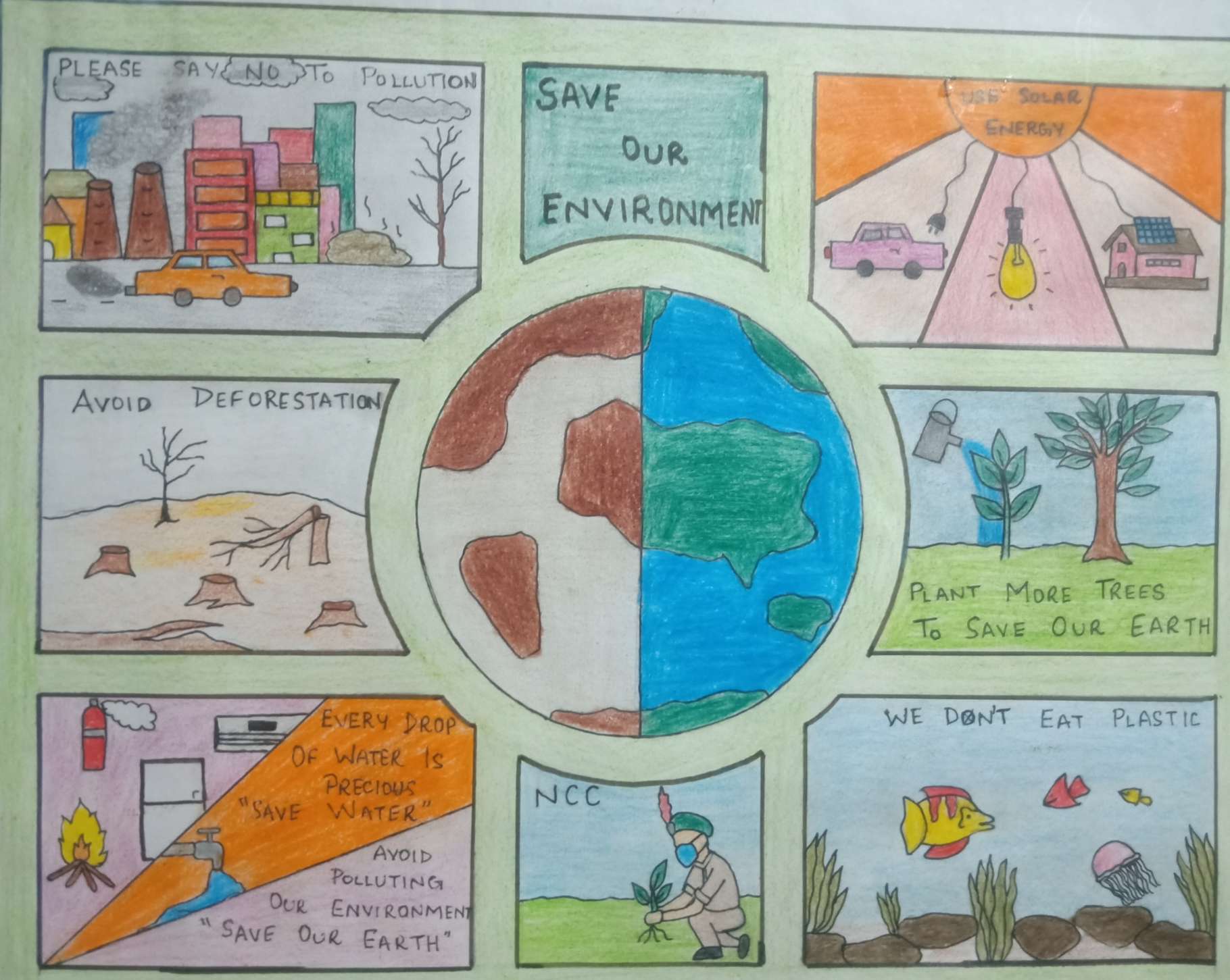 SAVE ENVIRONMENT – India NCC