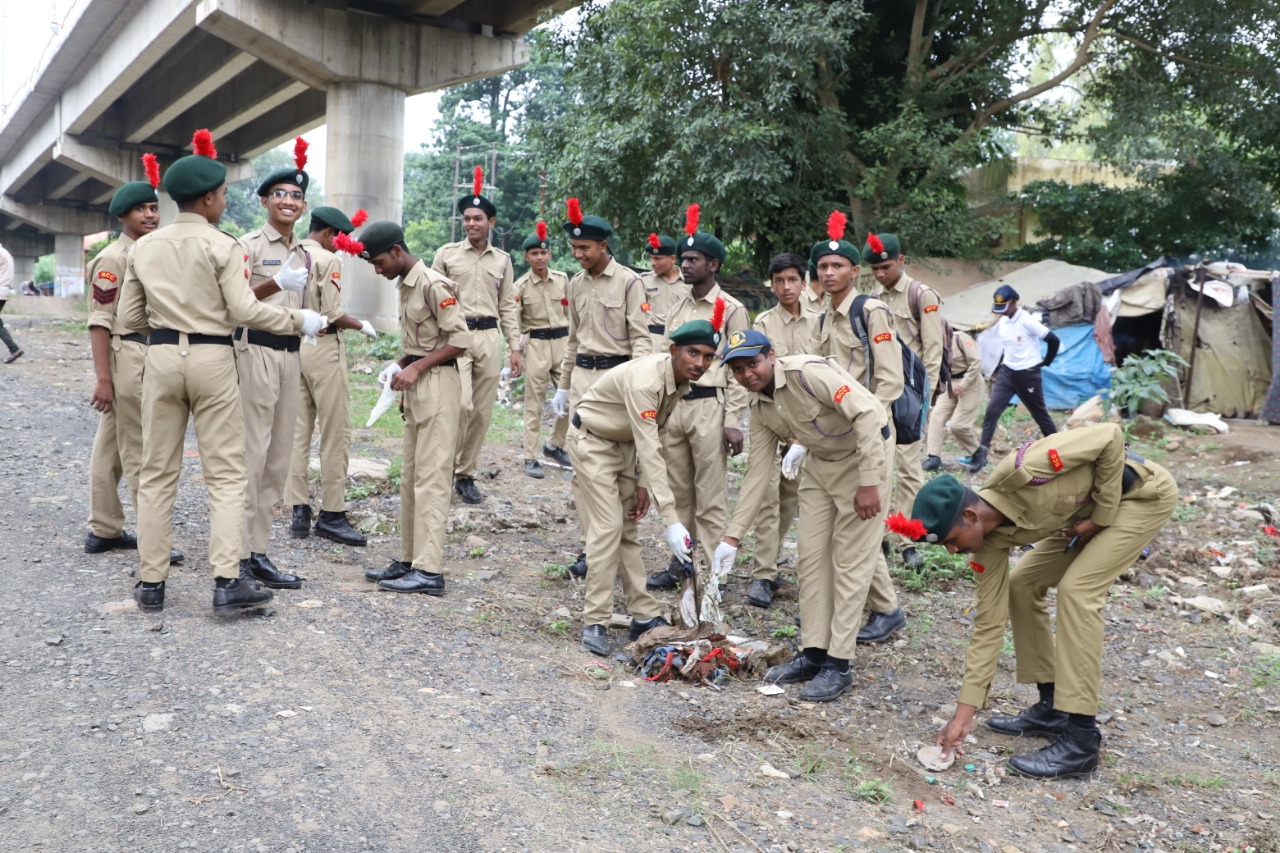 River Bank Cleaning – India NCC