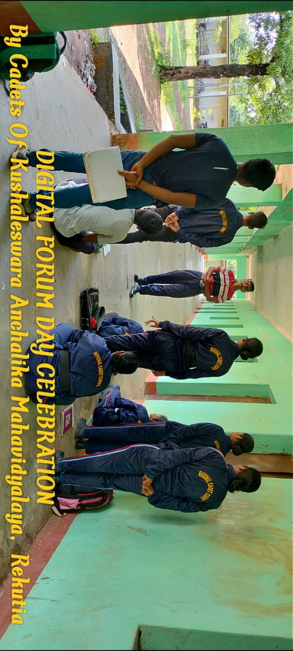 Digital form Day celebration – India NCC