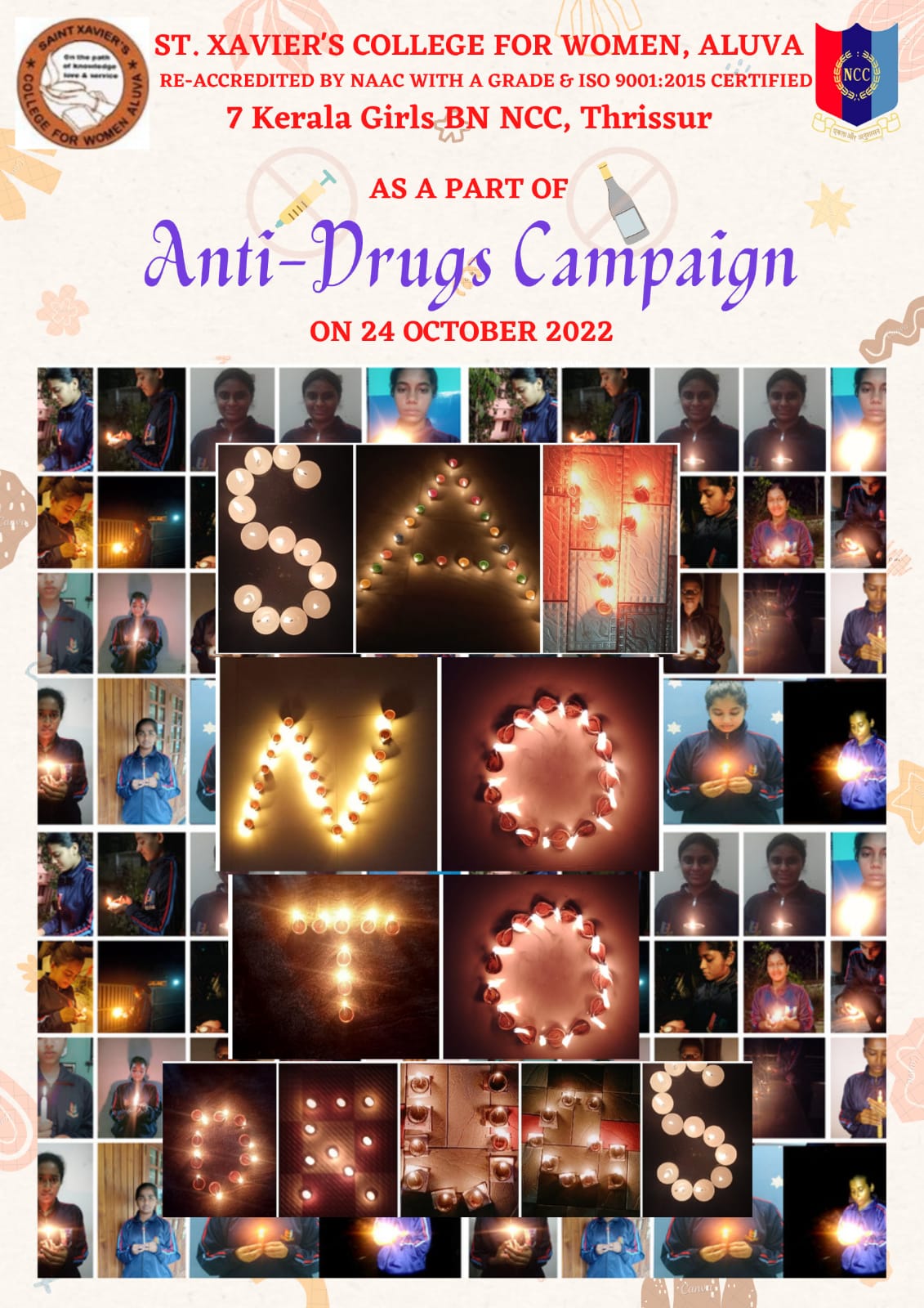 Anti drugs campaign – India NCC