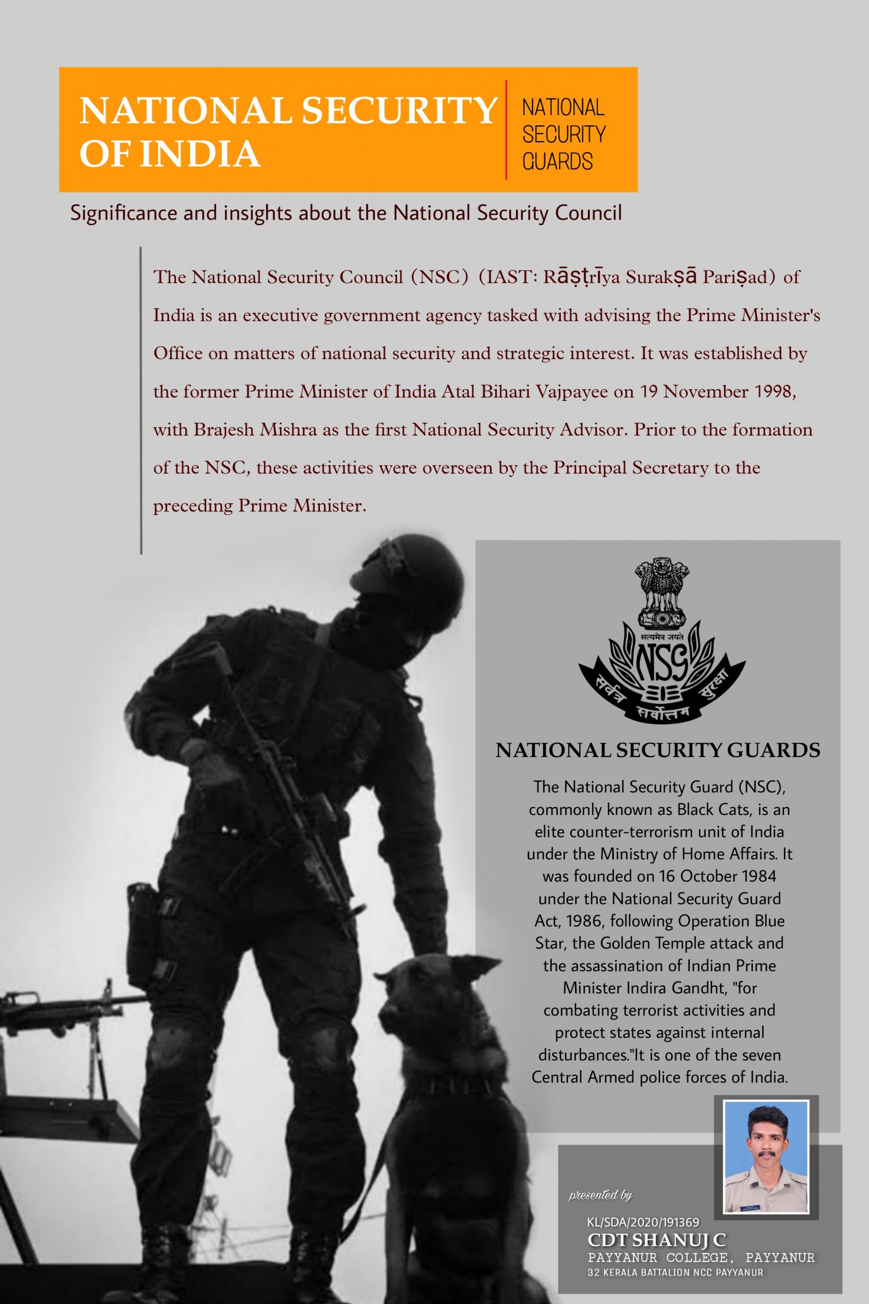 DIGITAL POSTER – India NCC