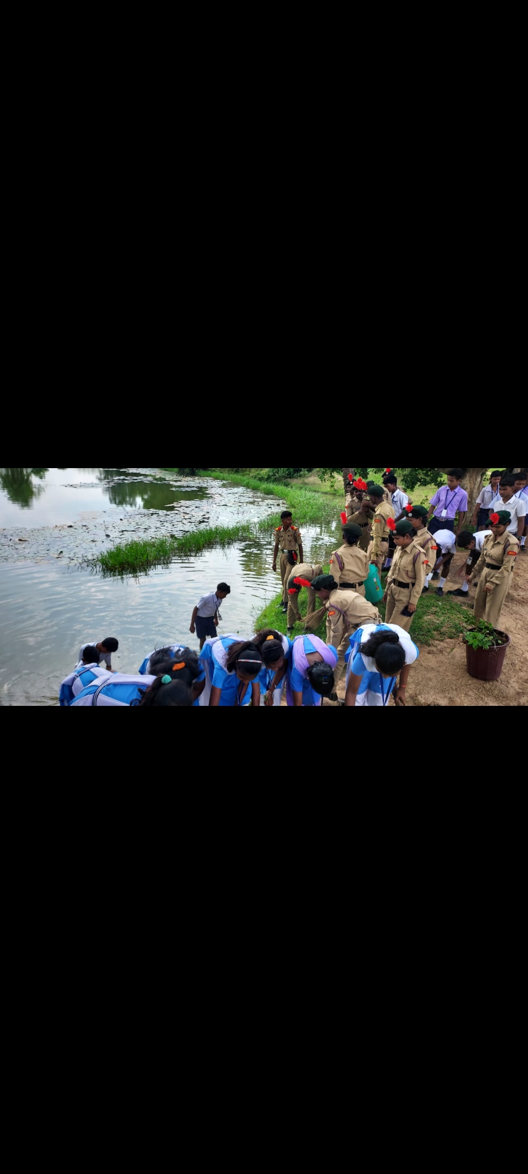 River cleaning – India NCC