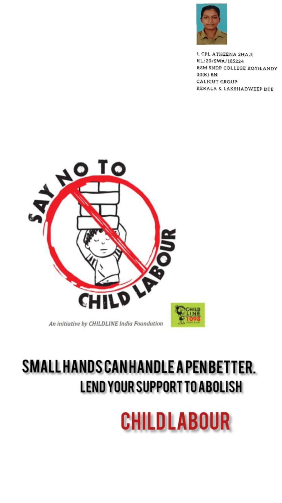 Child labour – India NCC