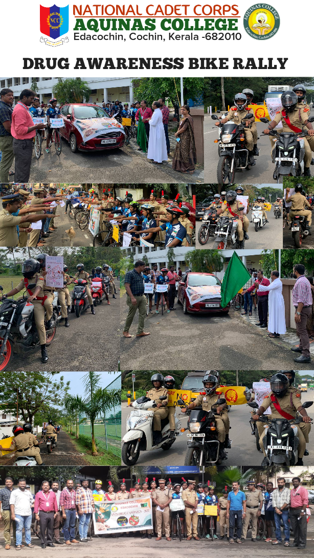 DRUG AWARENESS BIKE RALLY – India NCC