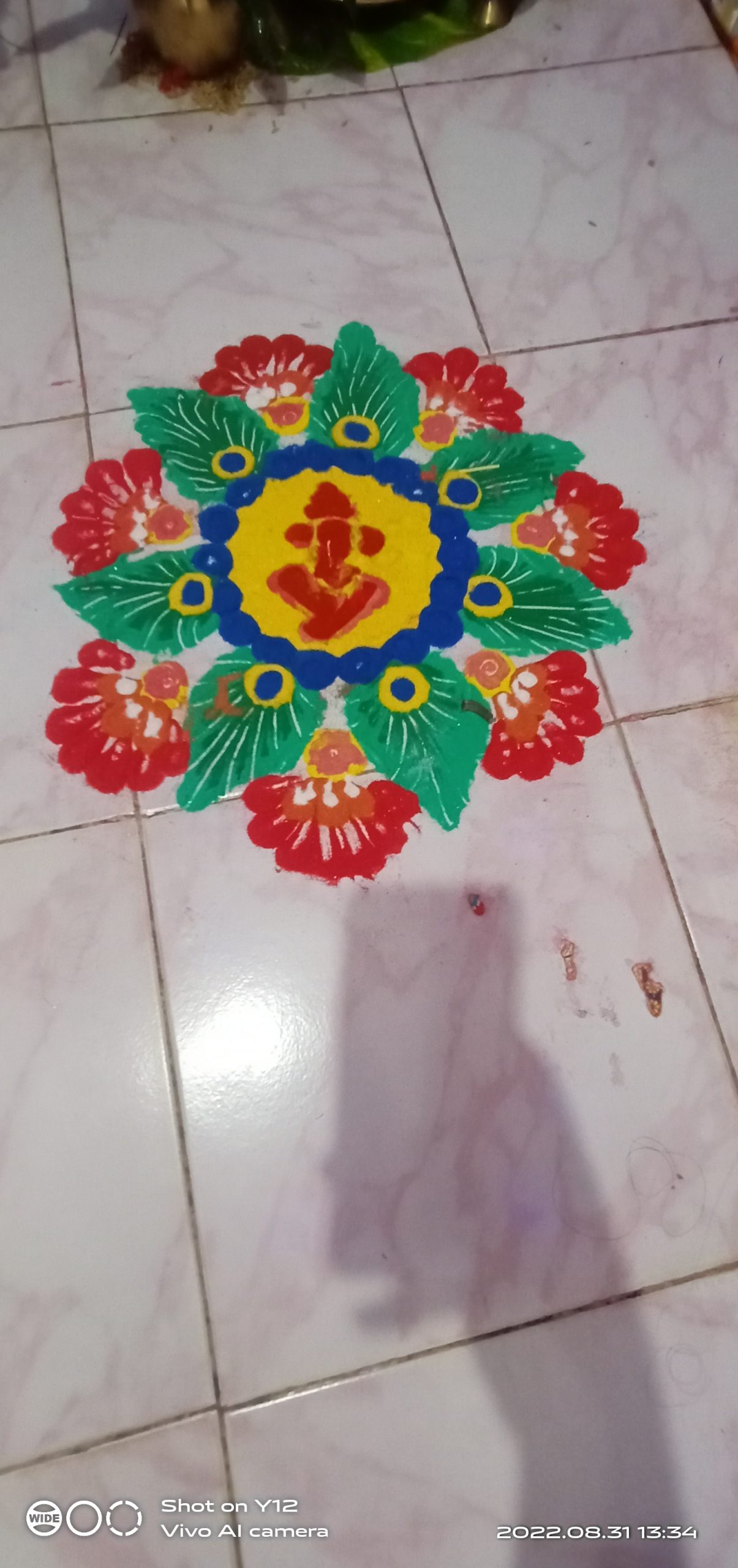 Rangoli – India NCC