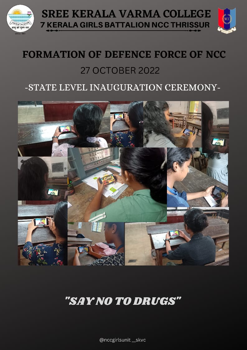 FORMATION OF DEFENCE FORCE OF NCC – India NCC