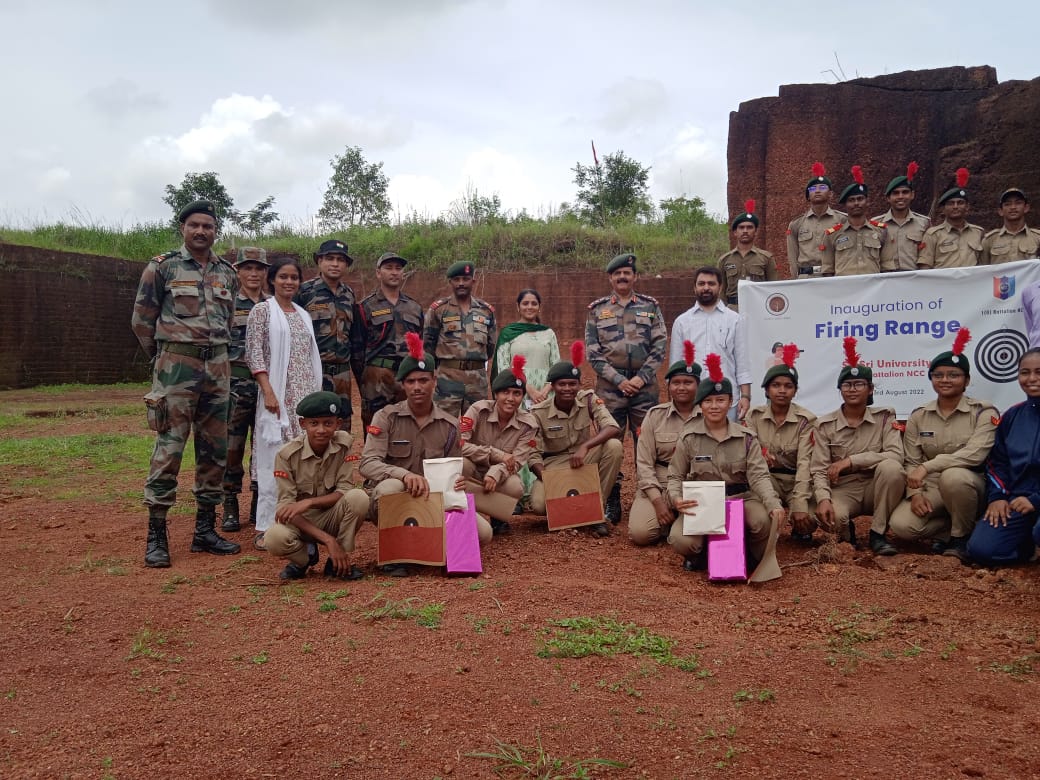 Firing range inauguration ceremony – India NCC