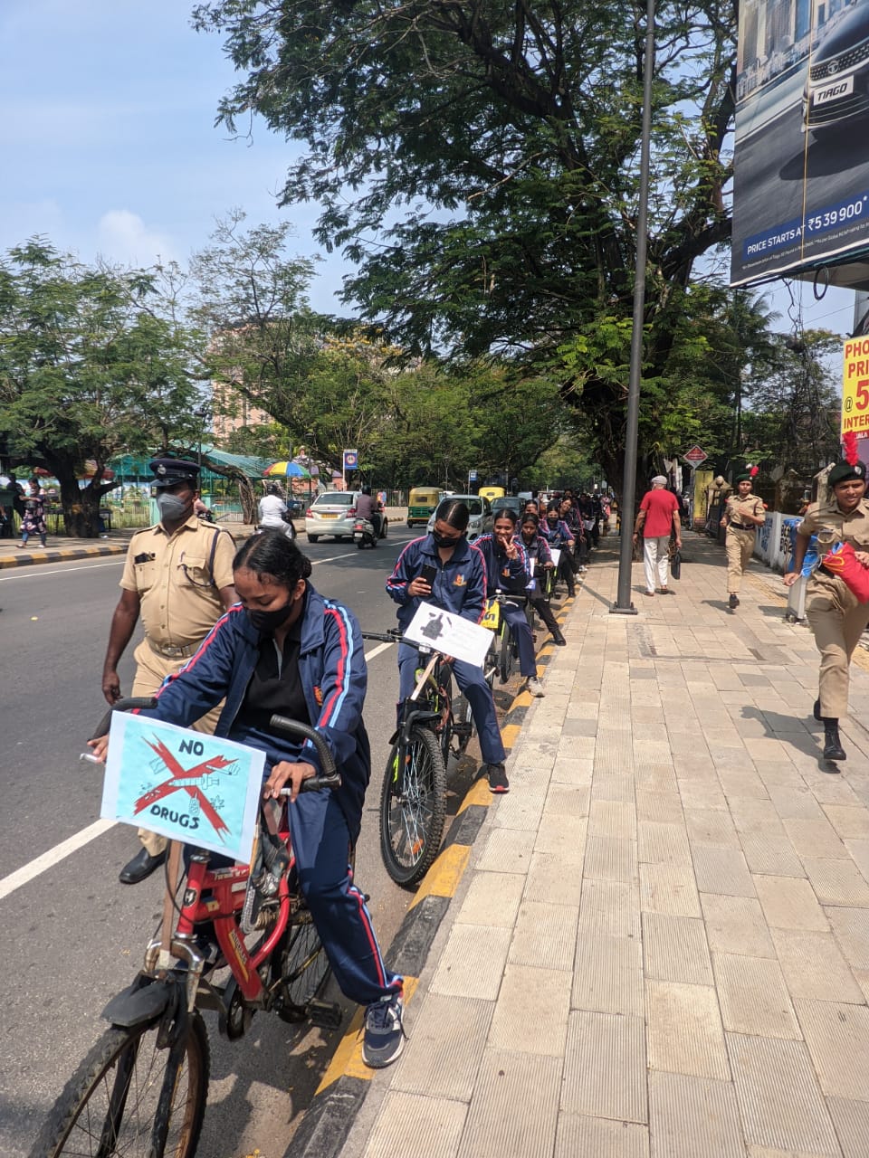 Cycle rally – India NCC