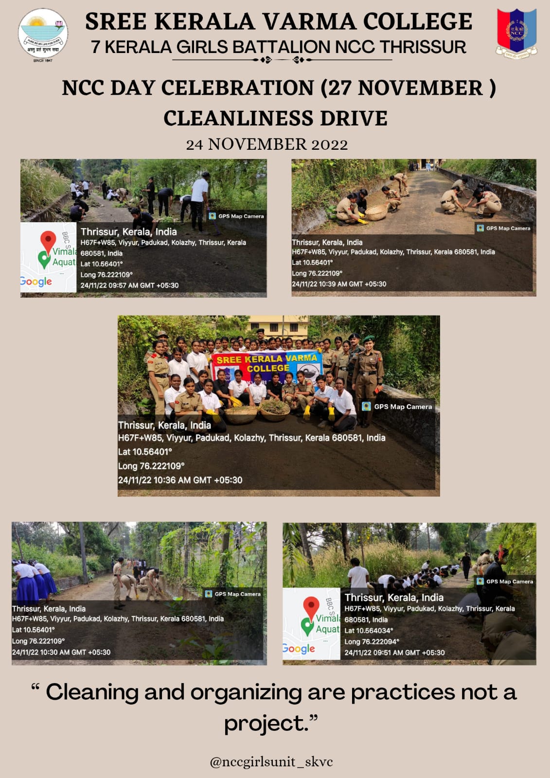 CLEANLINESS DRIVE – India NCC
