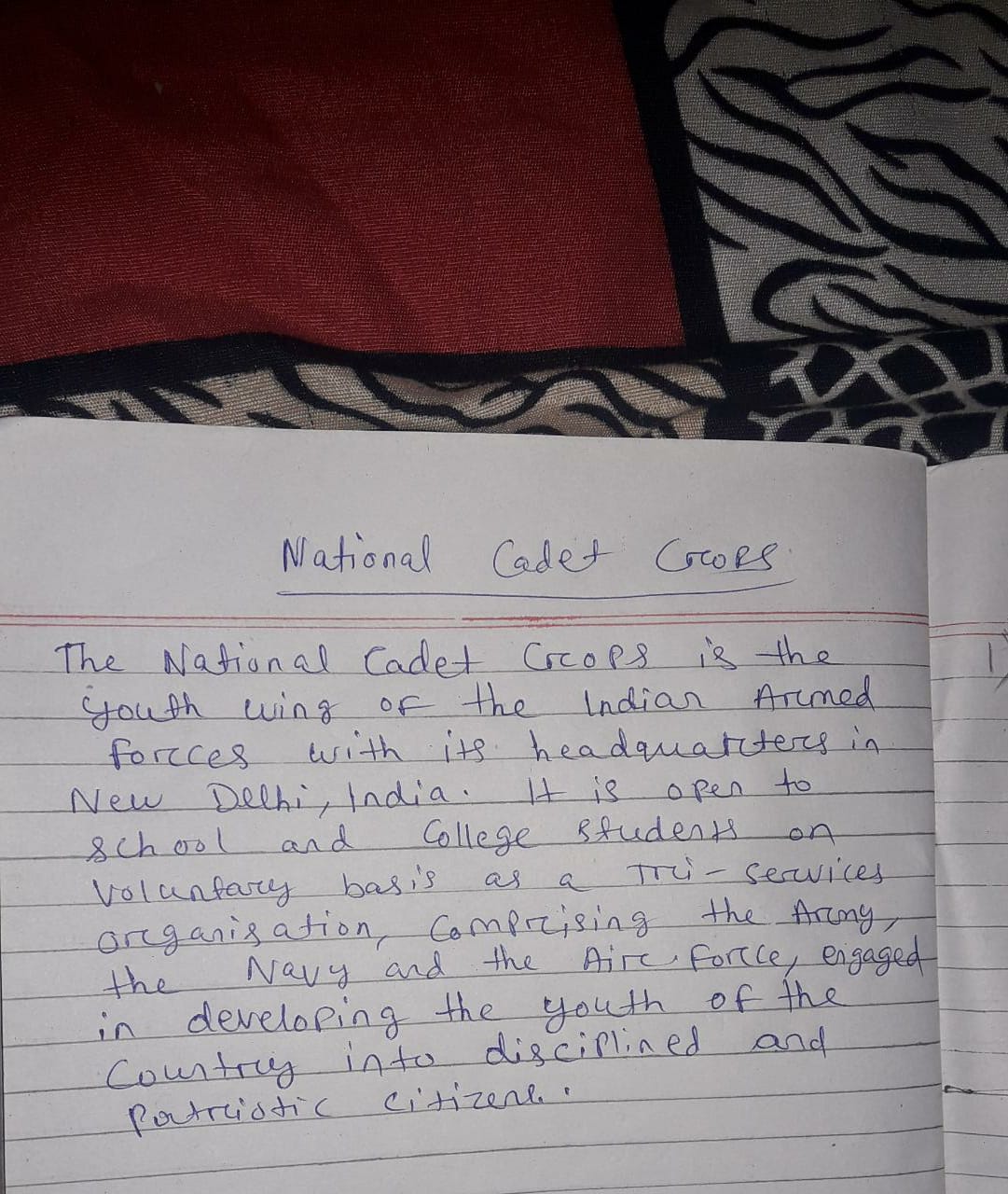 NCC – India NCC