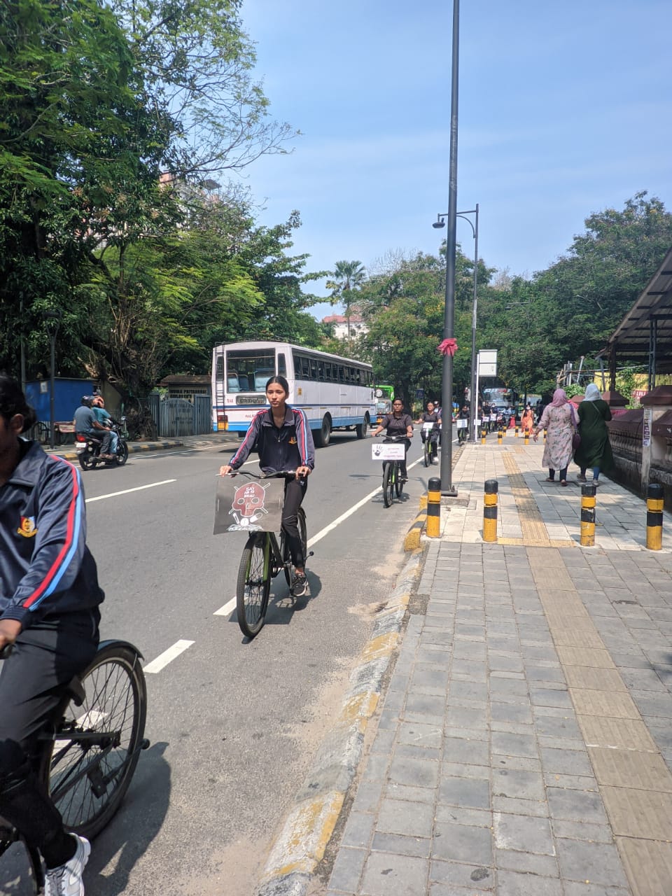 Anti drug cycle rally – India NCC