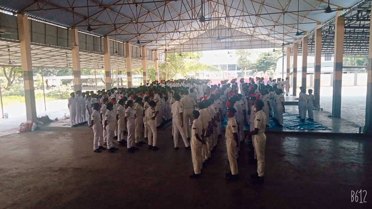 Weapon training – India NCC