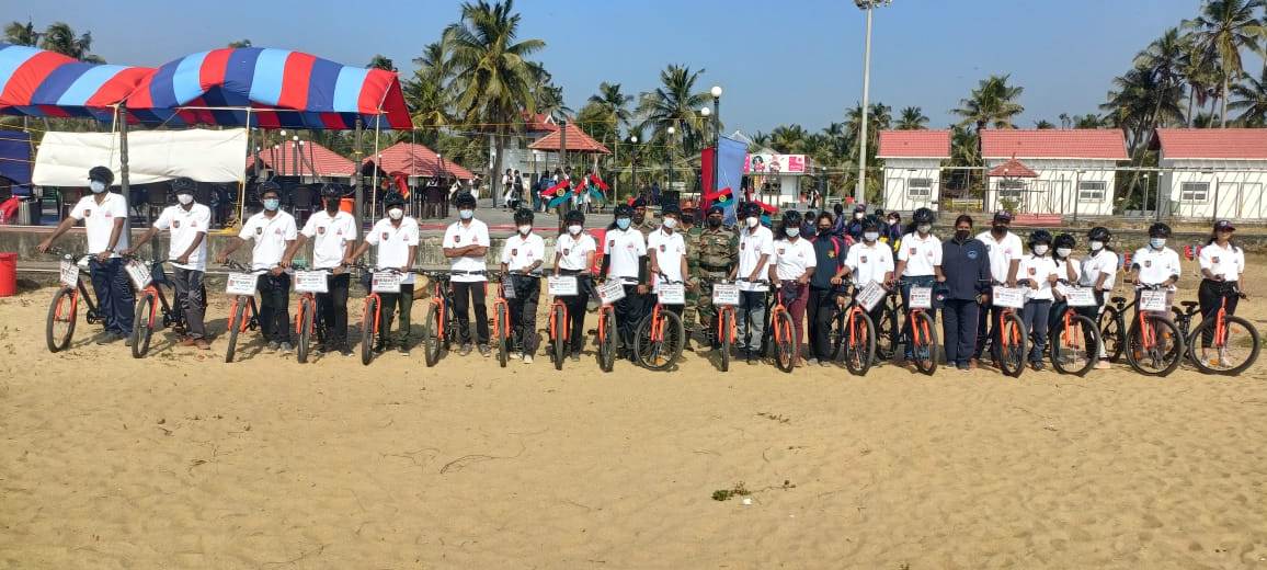 Cycle rally – India NCC