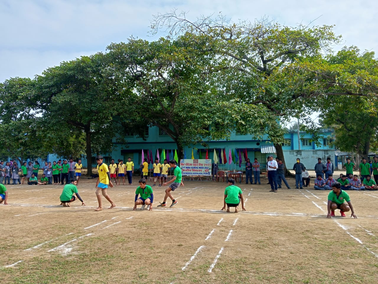 Inter house kho kho – India NCC