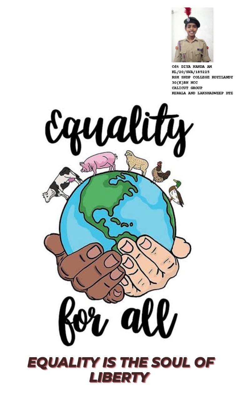 EQUALITY – India NCC