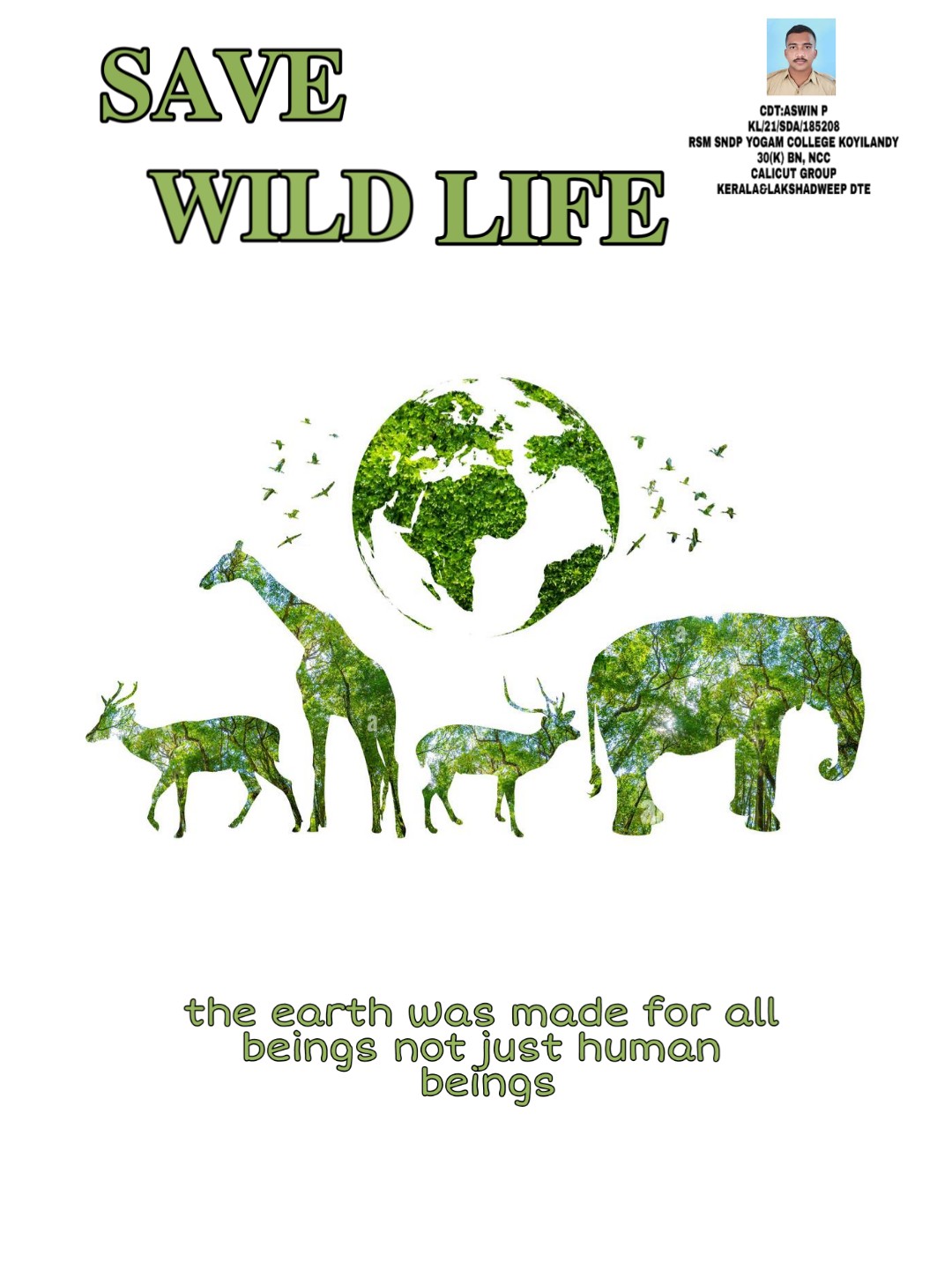 SAVE WILDLIFE – India NCC