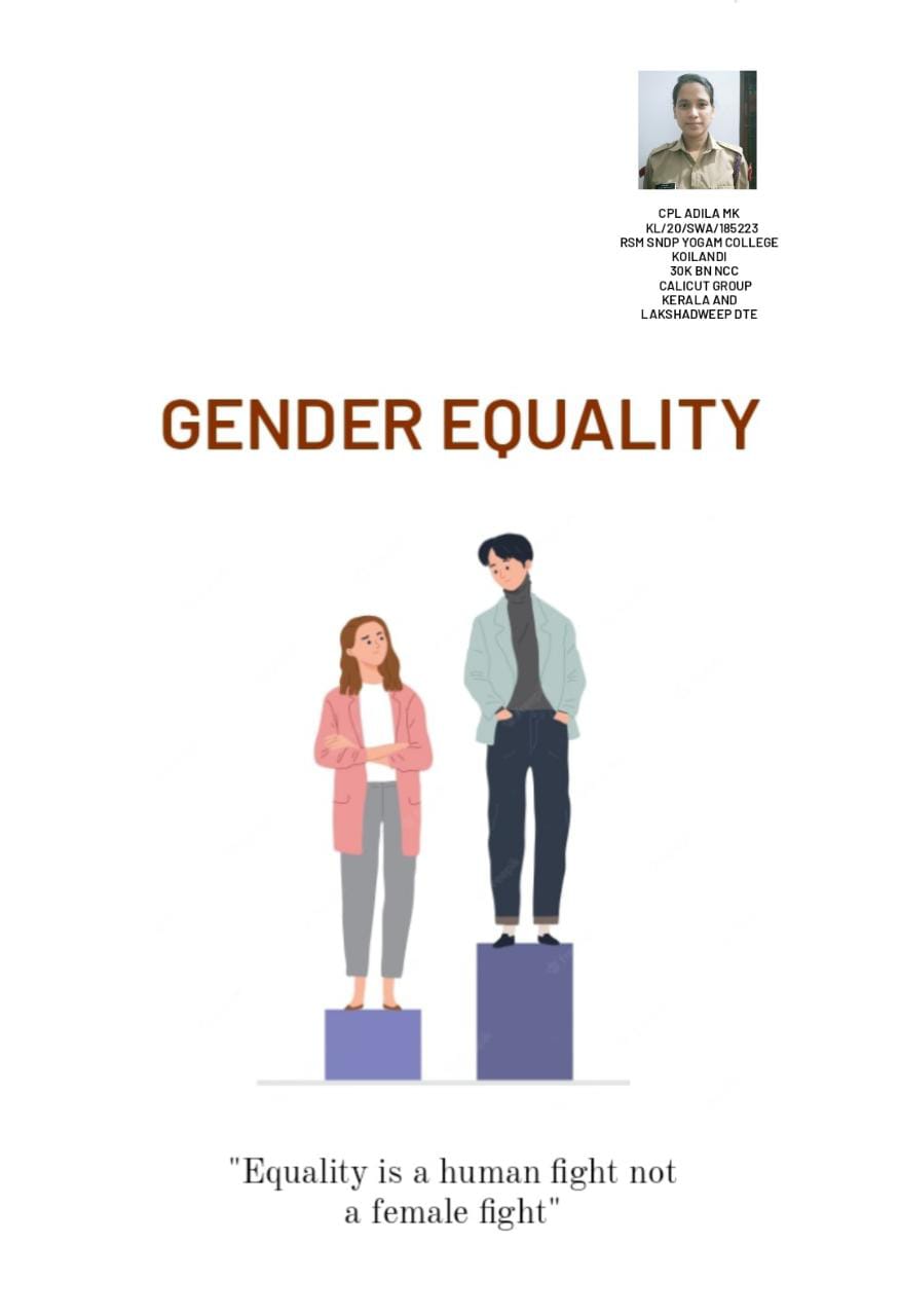 Gender equality – India NCC