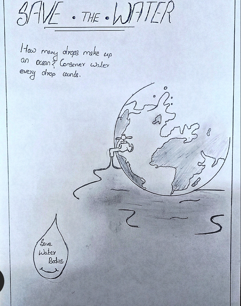 Save water – India NCC