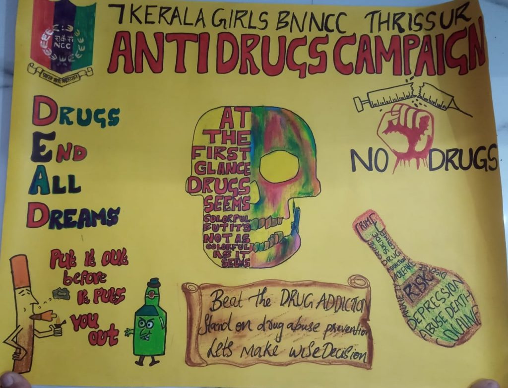 Anti Drugs Campaign – India NCC Anti Drugs Campaign – India NCC