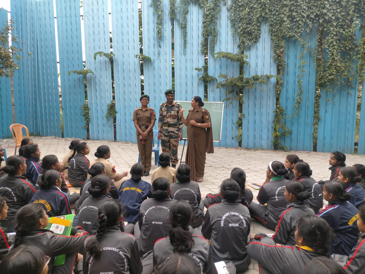 NCC Theory class – India NCC