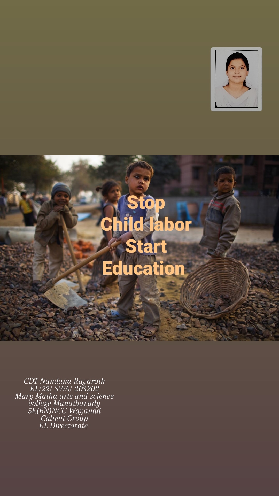 Poster – India NCC