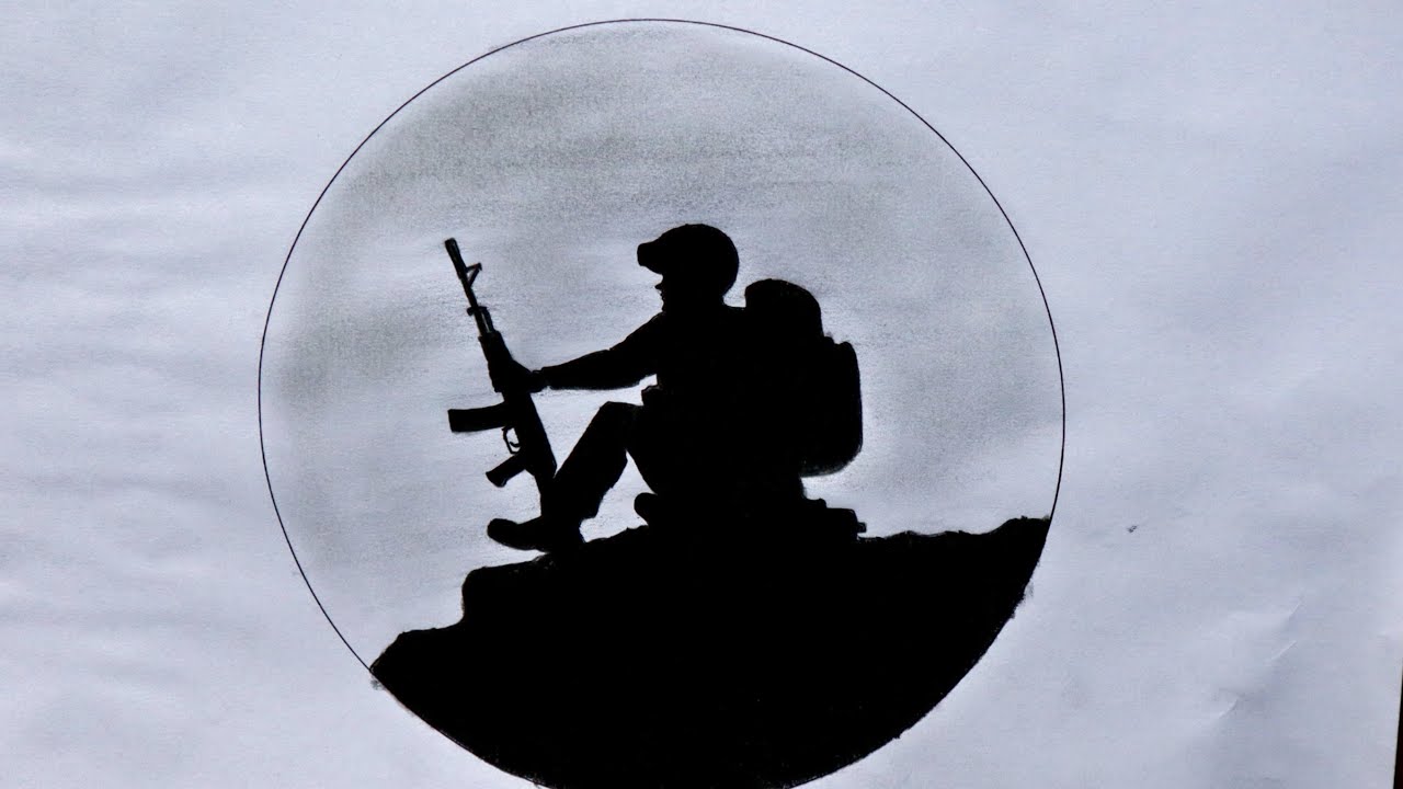 Pencil drawing – India NCC