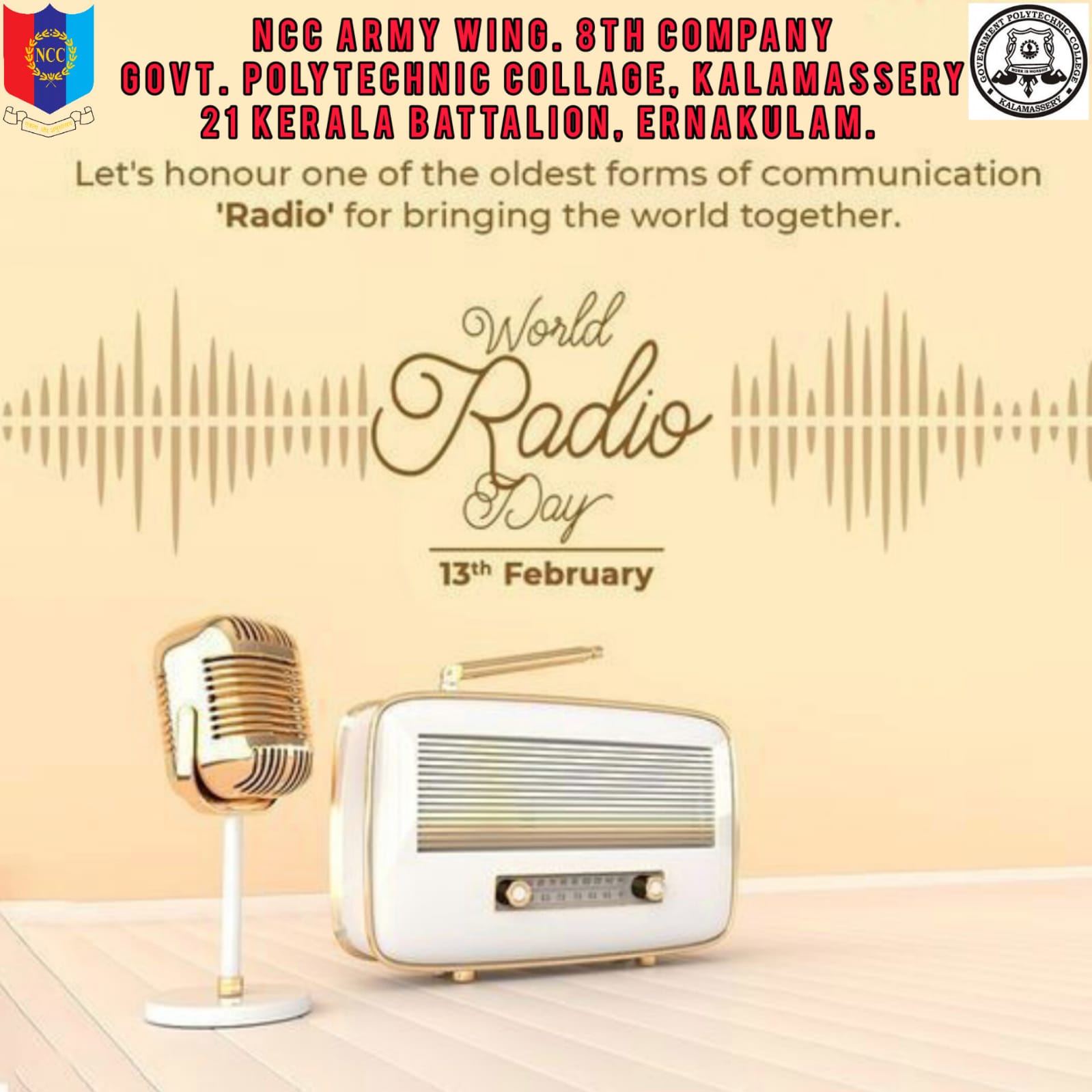 WORLD RADIO DAY – India NCC